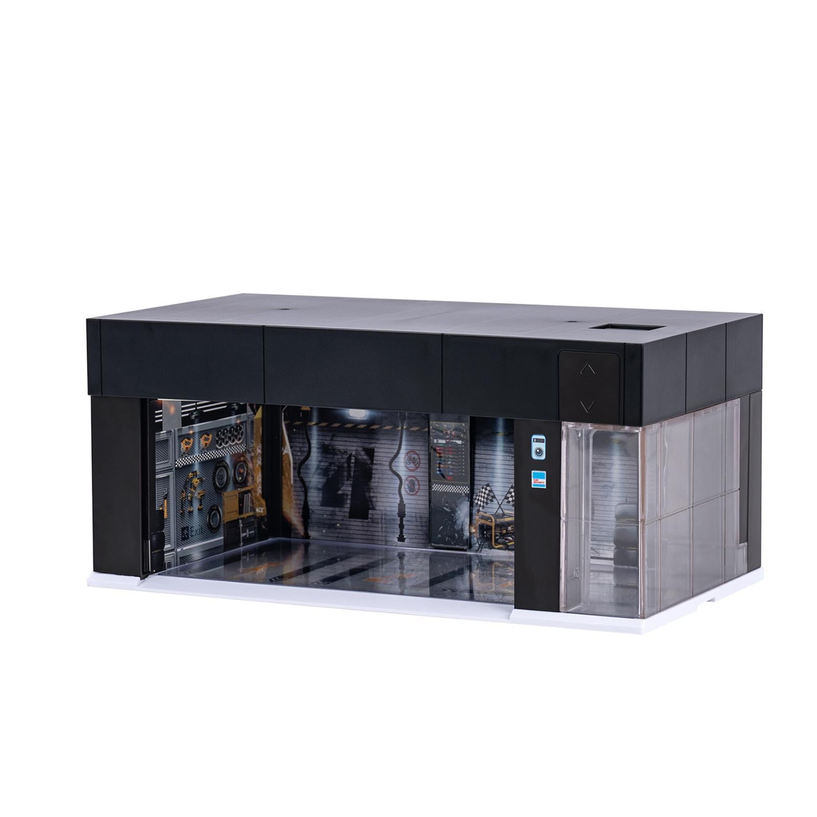 Almencla 1/64 Diorama Car Display Case Diecast Car Display Lighted ...