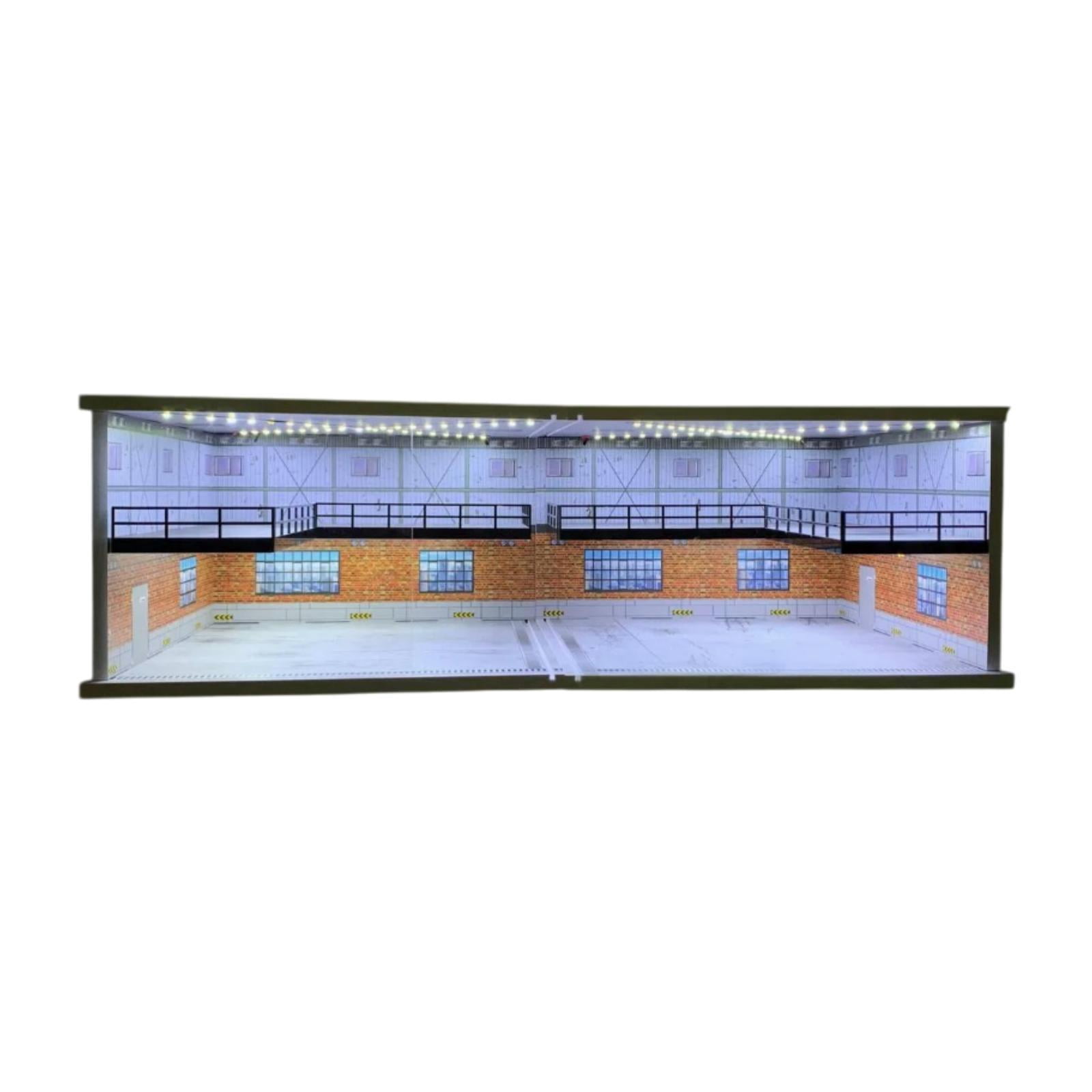 Almencla 1/64 Model Car Display Case Alloy Car Garage Tabletop Decor ...