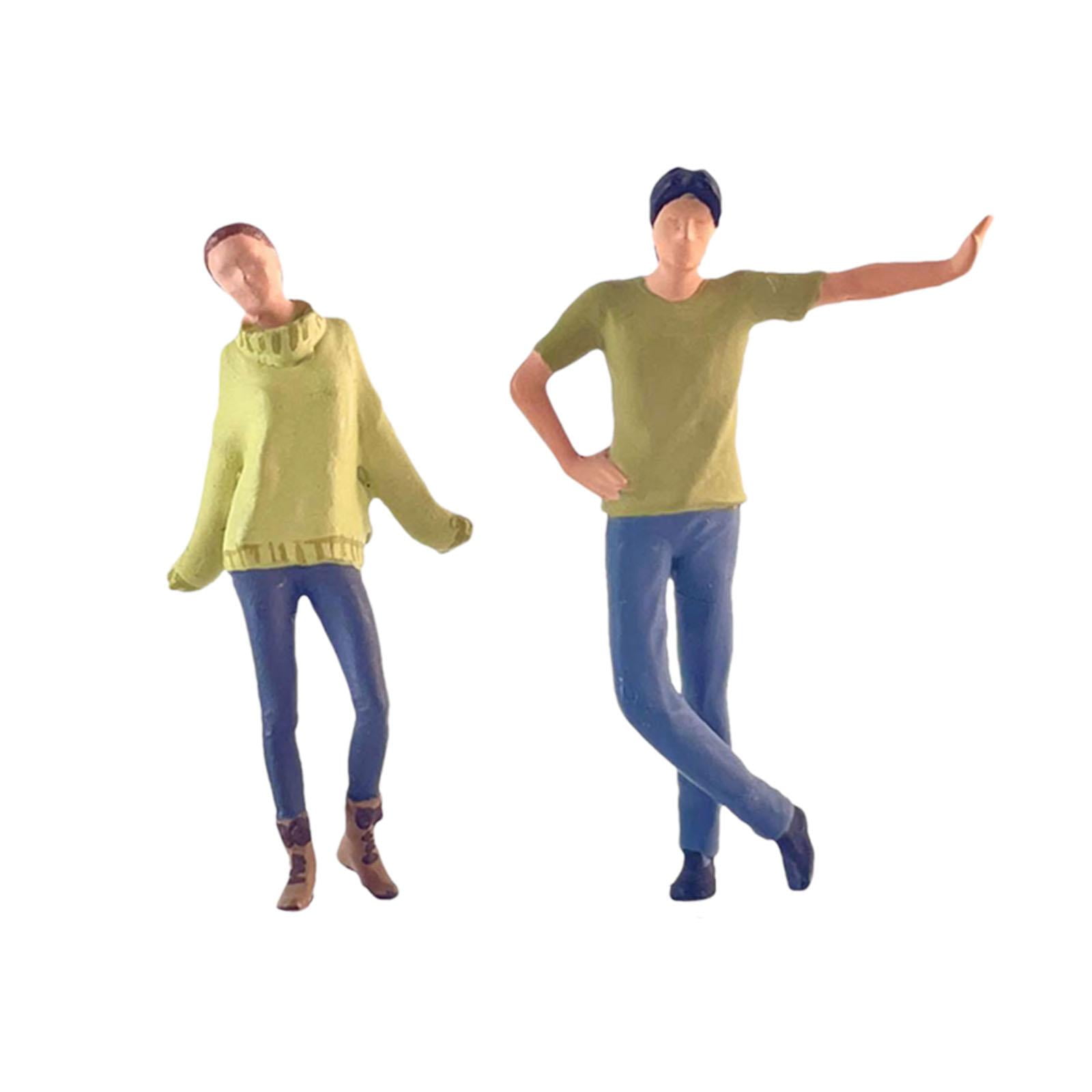 Almencla 1/64 Scale Diorama Figures Miniature Scene Realistic Character ...