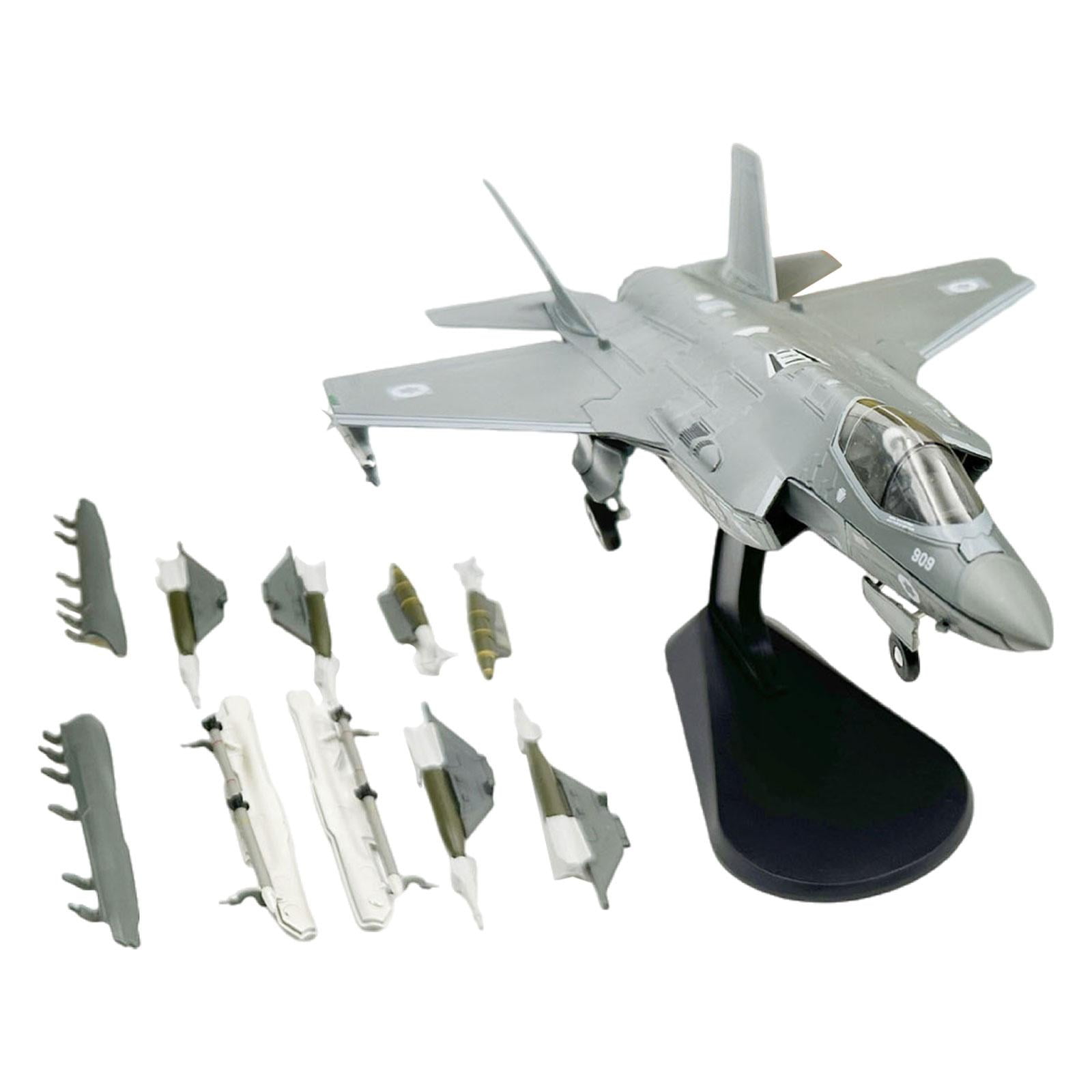 Almencla 1/72 Fighter Model Attack Fighter Plane Model Ornament with ...