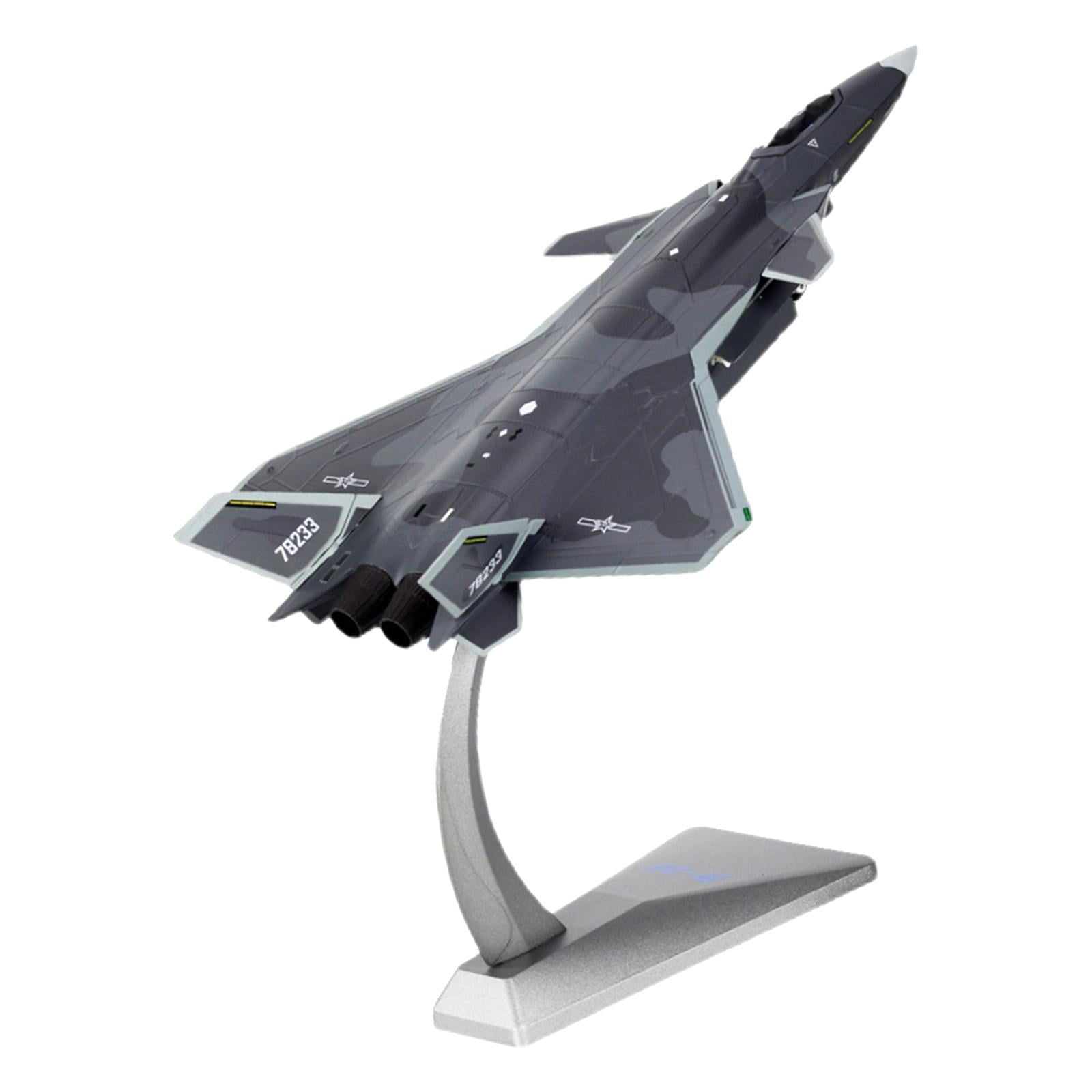 Almencla 1/72 J20 Fighter Alloy Aircraft Model High Detailed Plane Toy Collection Aircraft ...