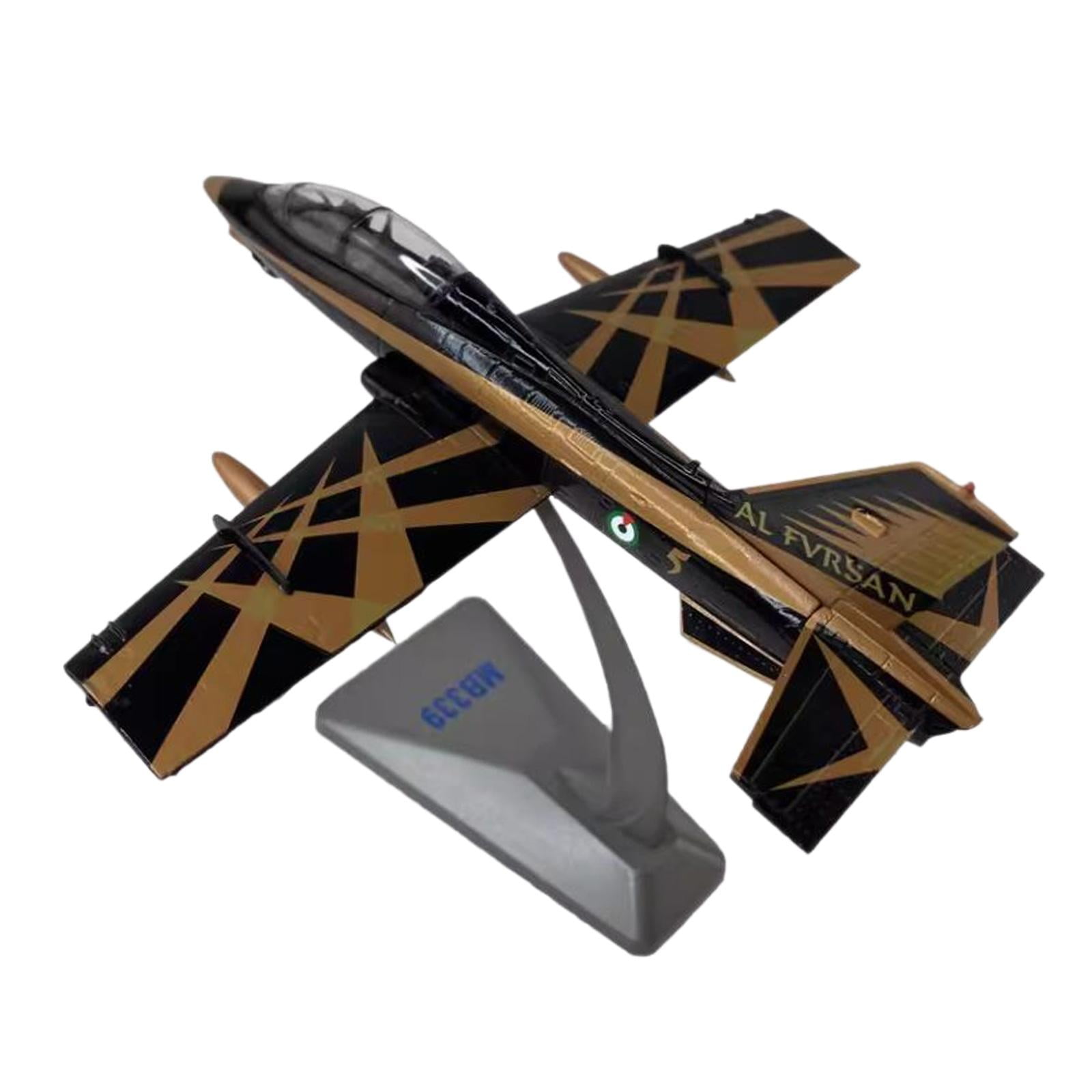 Almencla 1/72 MB339 Jet Plane Diecast Plane Model Simulation Gift ...