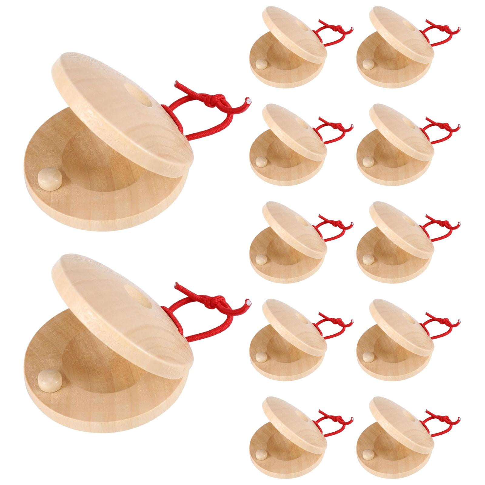 Almencla 12 Pieces Clap Board Percussion Instrument Set Music ...