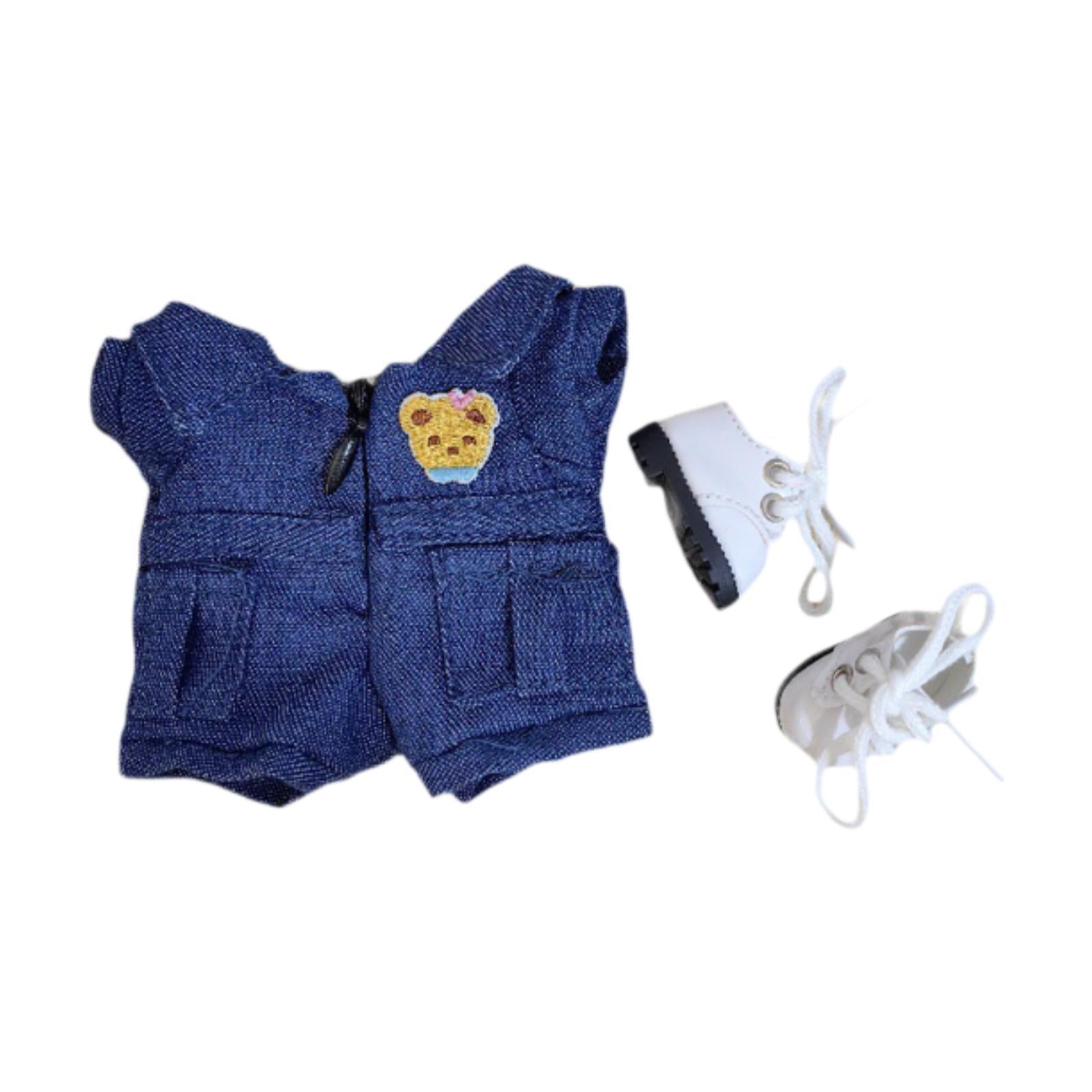 Almencla 15cm Plush Doll Clothes Doll Clothing Plush Doll Accessories ...