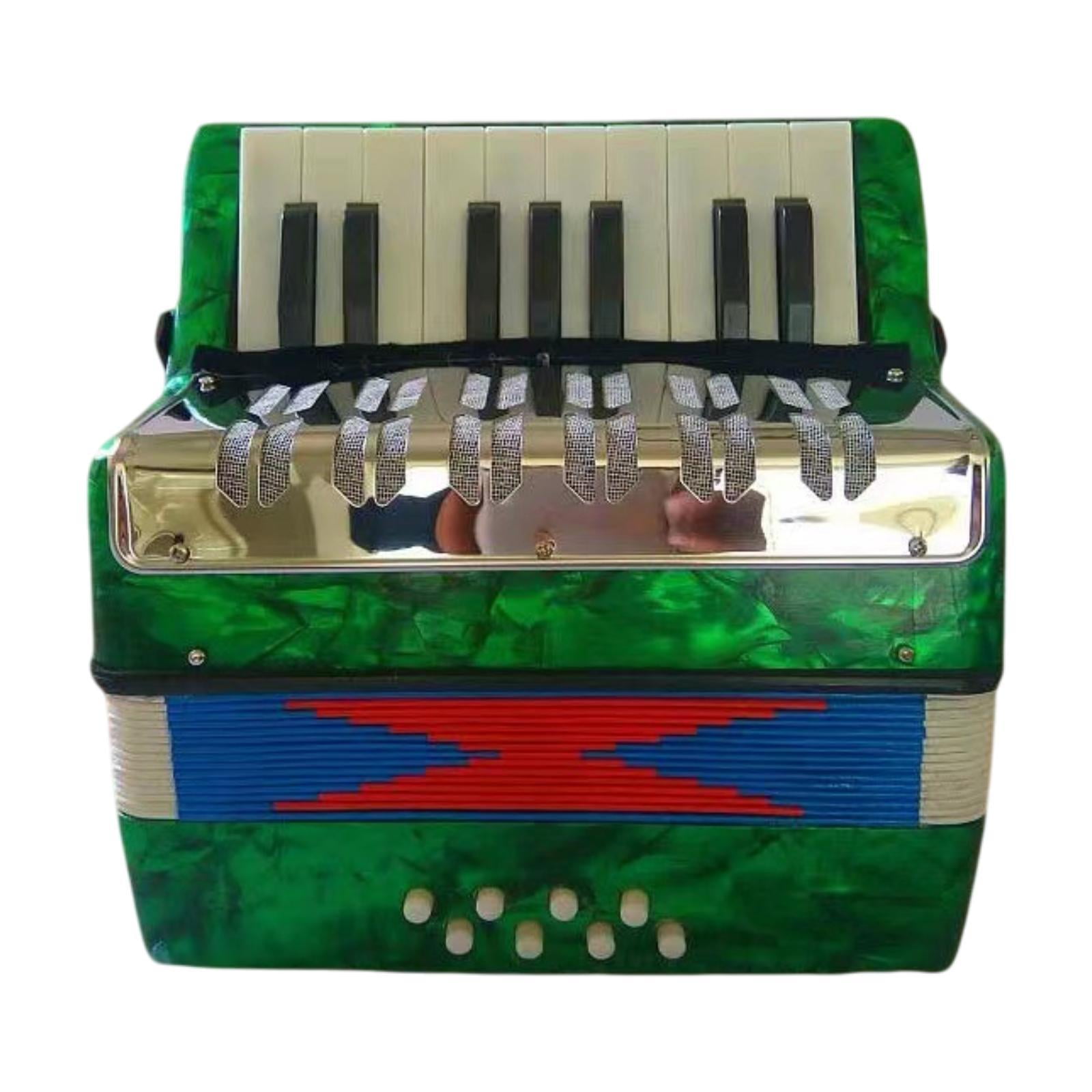 Almencla 17 Keys 8 Bass Piano Accordion Accordian for Kids Musical ...