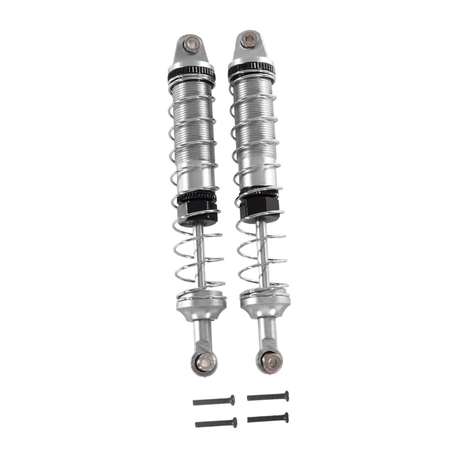 Almencla 2 Pieces Oil Shock Absorber 1:12 for DIY RC Truck Shocks argent - Walmart.com