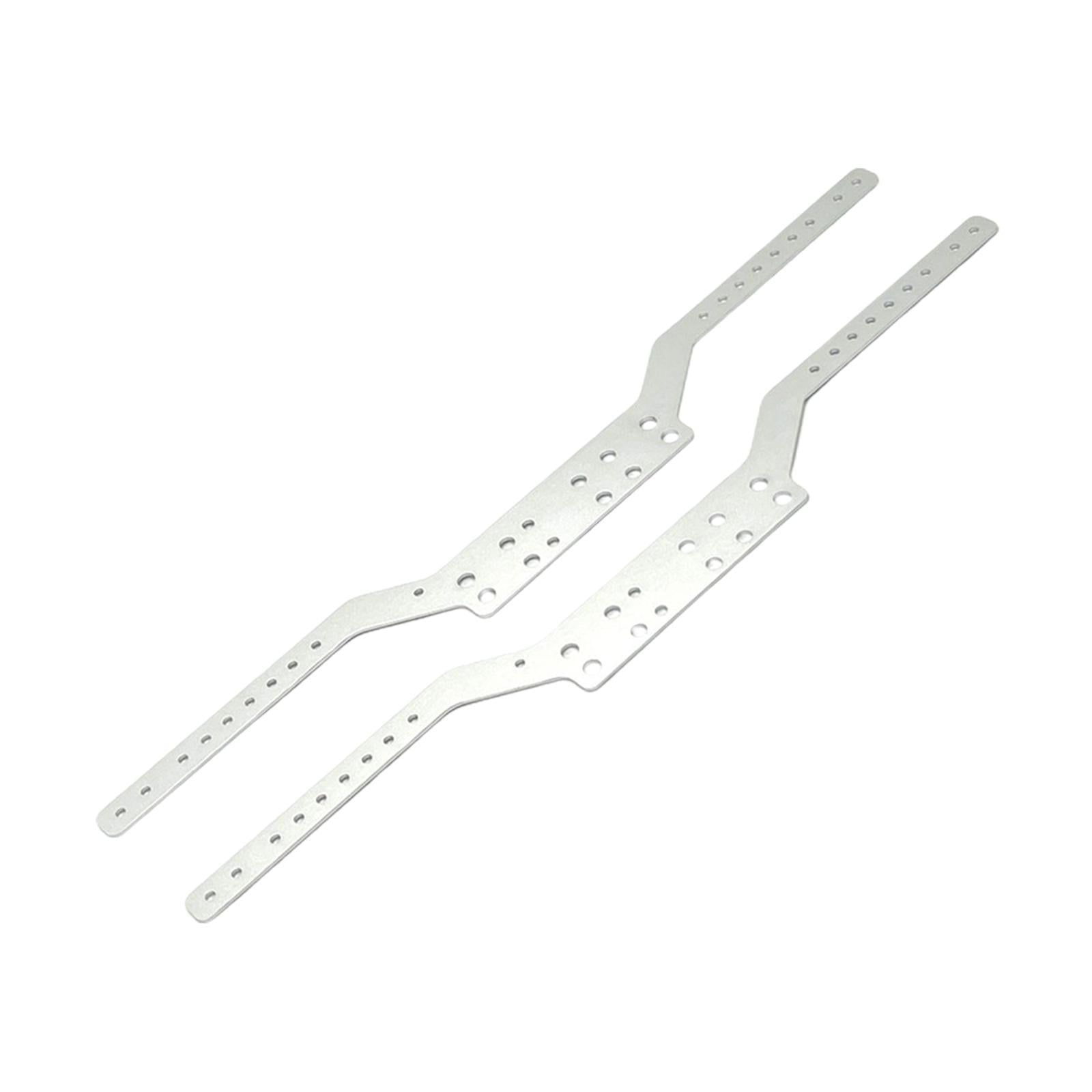 Almencla 2 Pieces RC Chassis Frame Rails Replacement DIY Modified ...