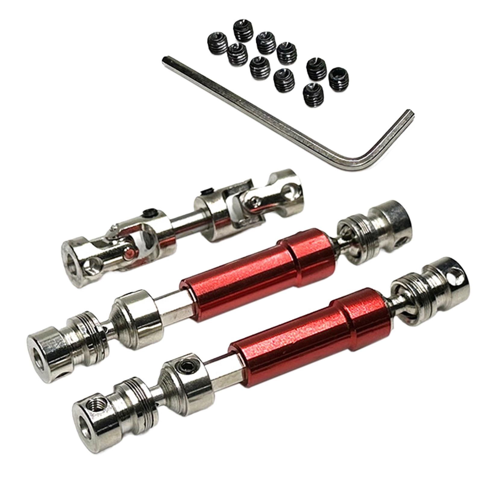 Almencla 2 Pieces RC Drive Shaft, CVD Center Driving Shaft, Front Rear ...