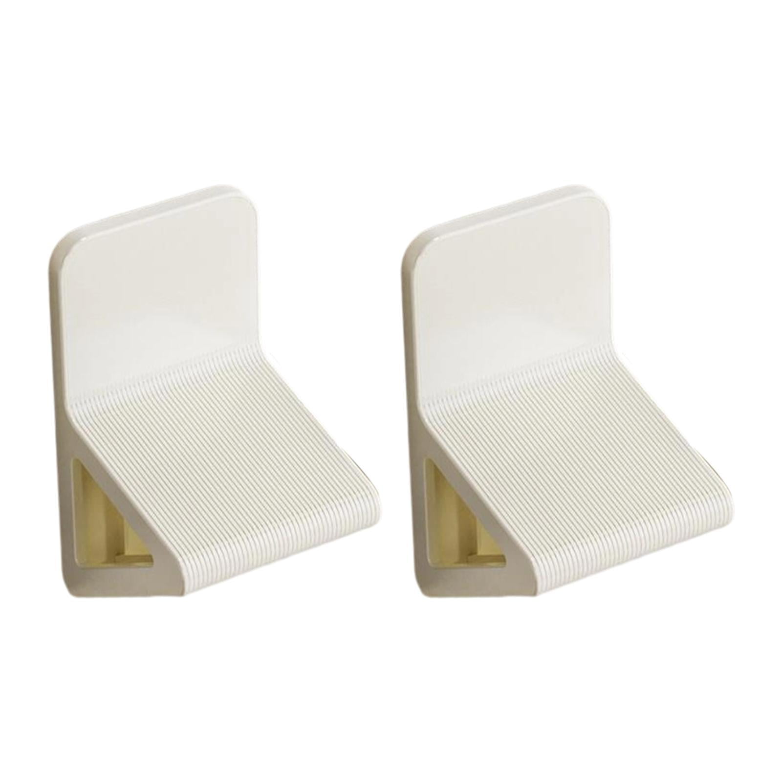 Almencla 2 Pieces Shower Foot Rest Shaving Leg Step Aid Holder Footrest ...