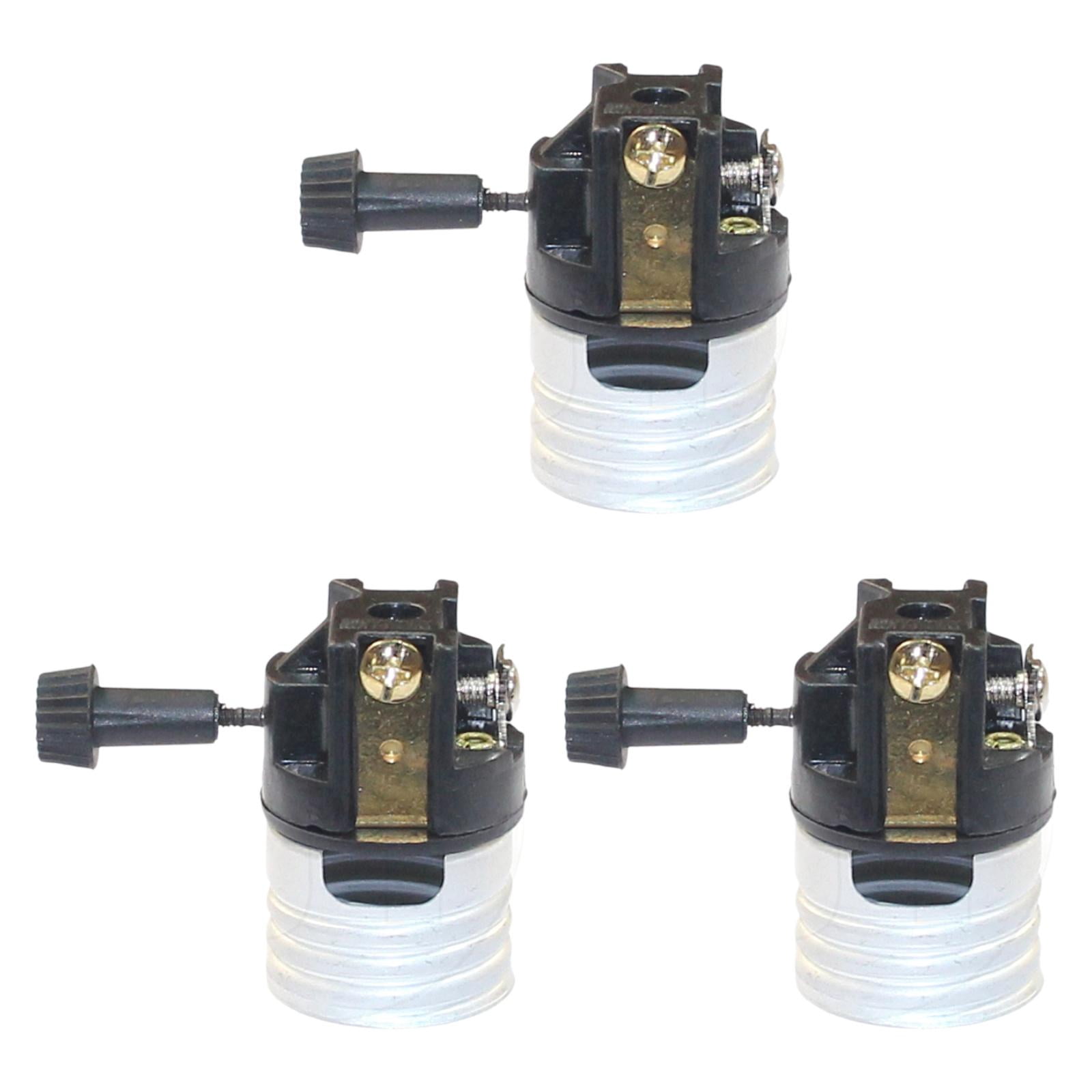 Almencla 3 Pieces E26 Lamp Holder E26 Lamp Socket,Modern,Heat Resistant ...