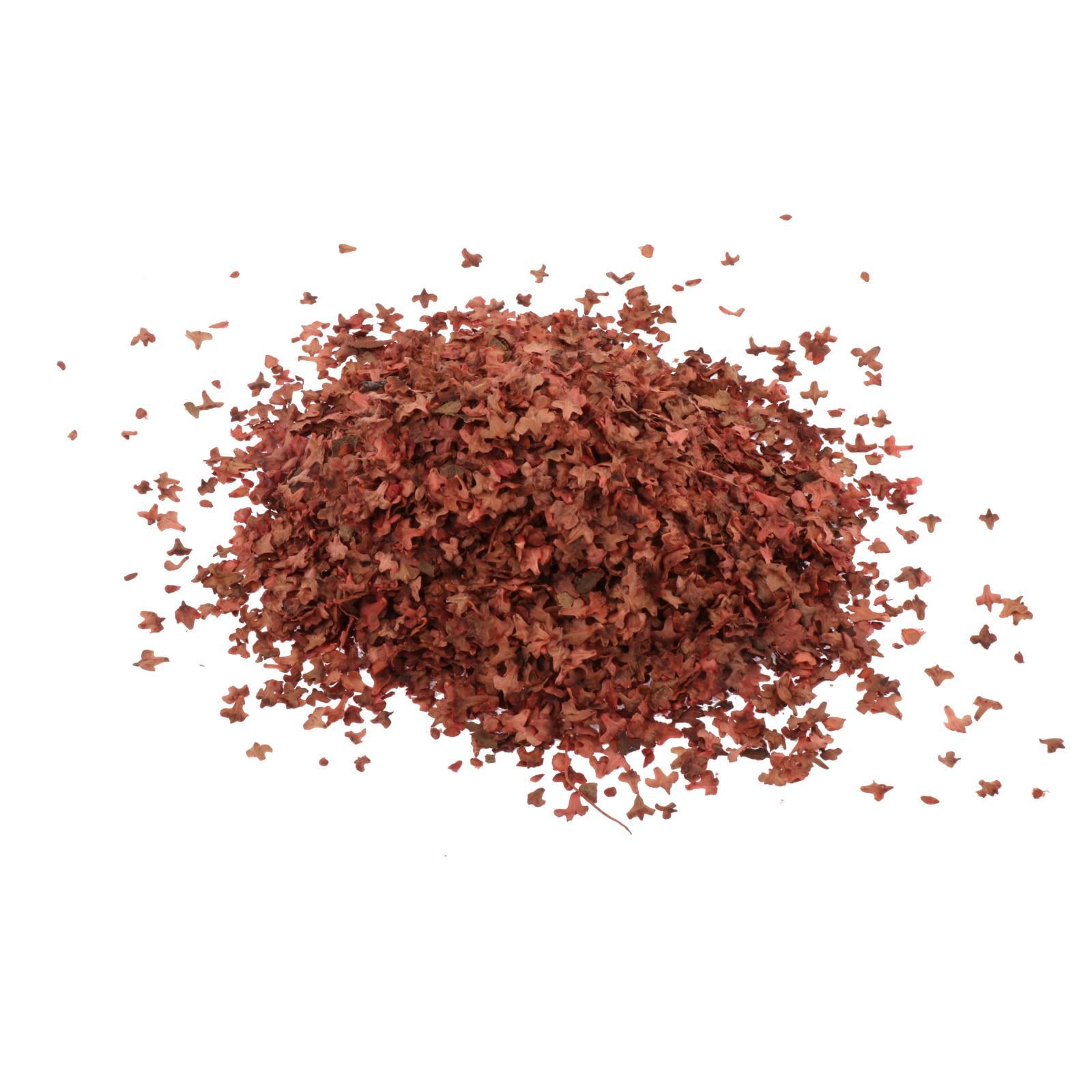 Almencla 35ml Realistic Miniature Leaves, Model Scenery Leaf ...