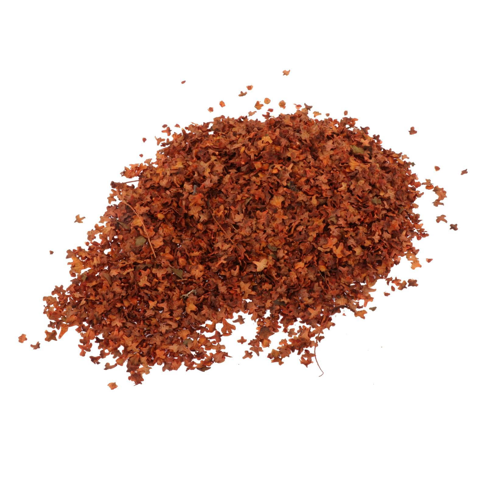 Almencla 35ml Realistic Miniature Leaves, Model Scenery Leaf ...