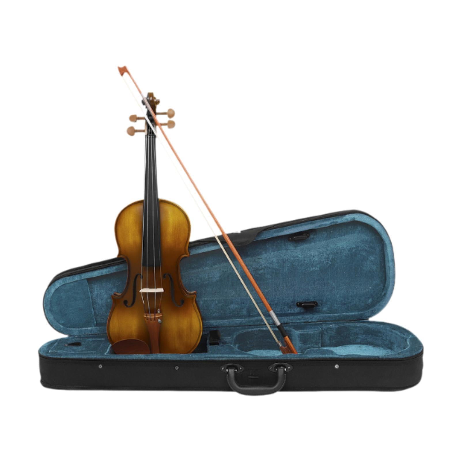 Almencla 4/4 Full Size Violin Wood Fiddle Beginners Violin Kit ...