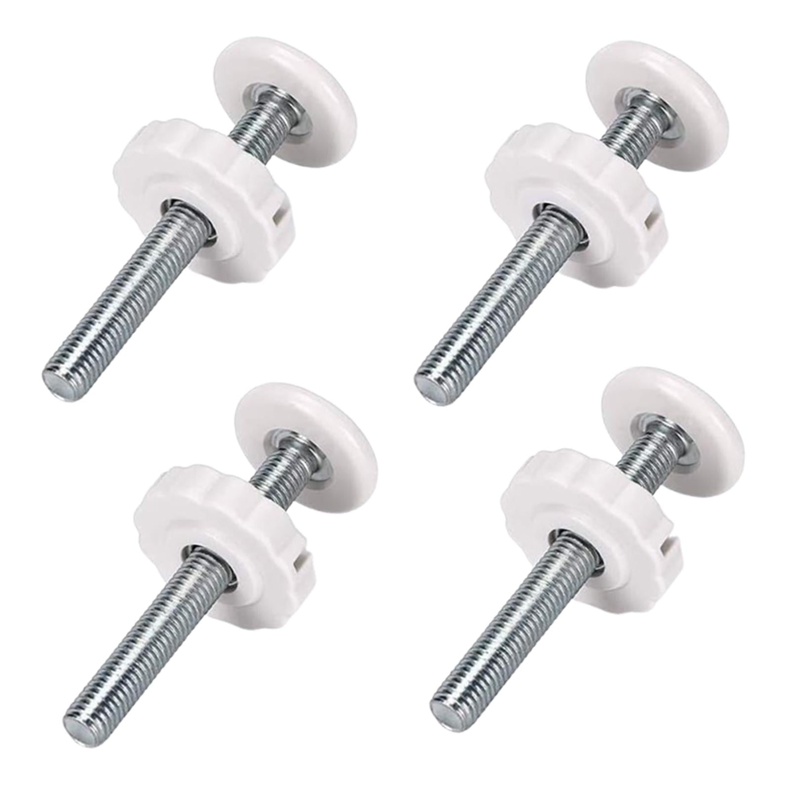 Almencla 4pcs Gate Threaded Spindle Rods Hardware Sturdy Easy Install ...