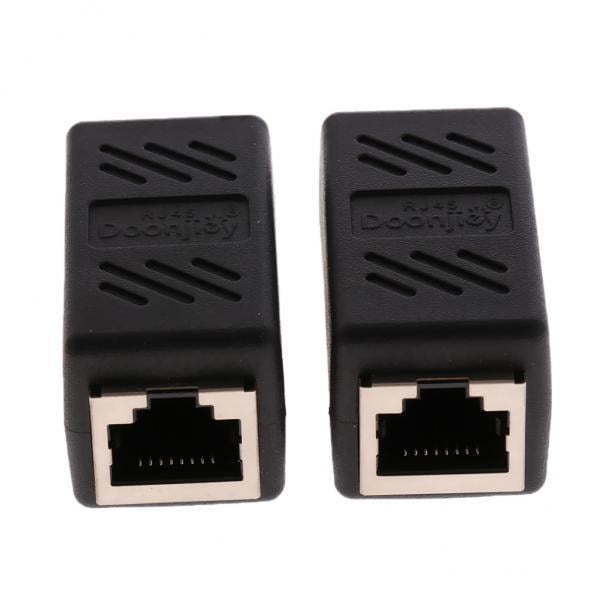 Almencla 4x2x Female to Female Network LAN Coupling Connector Extension ...