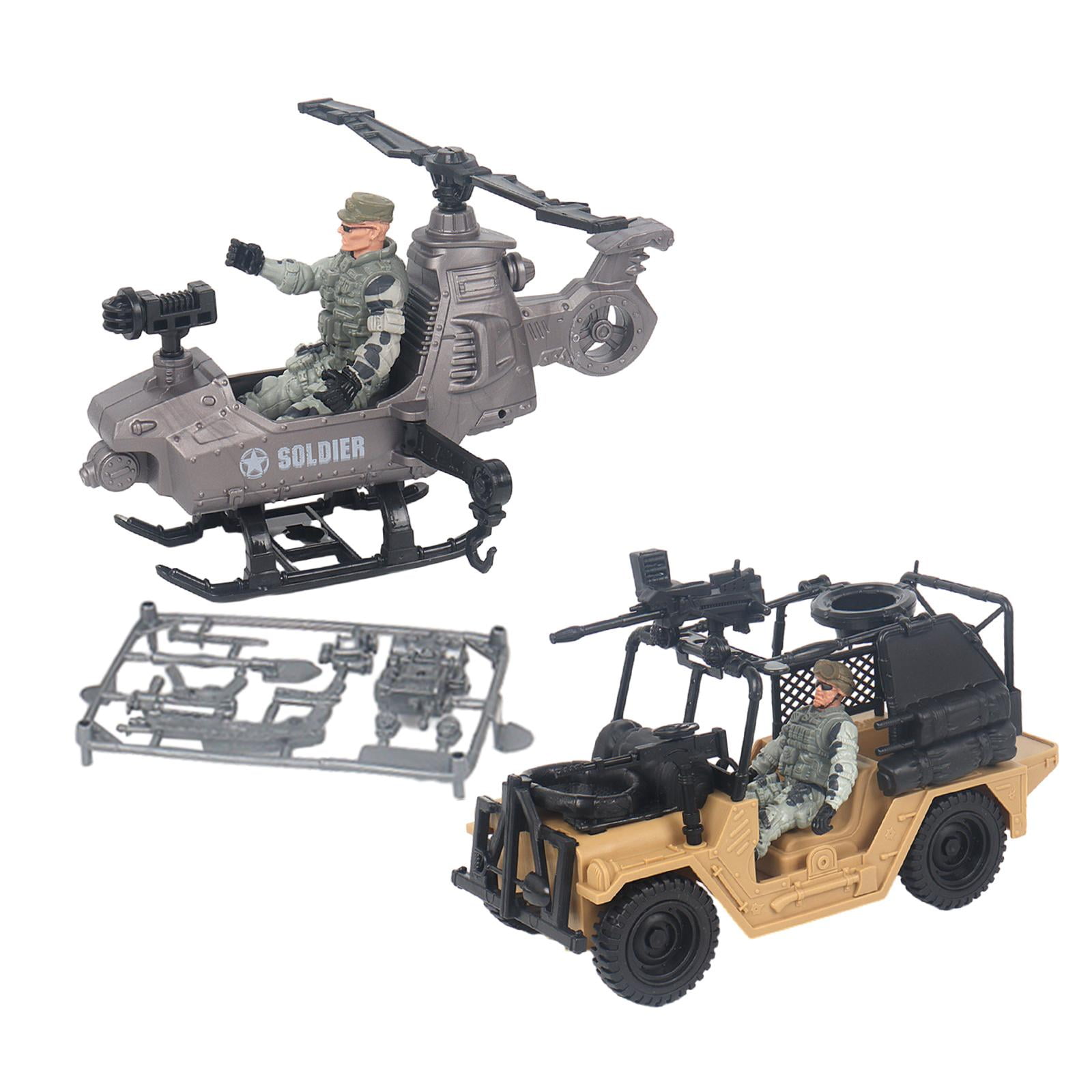 Almencla 5 Pieces Jungle War Training Scene Accessories Hobby ...