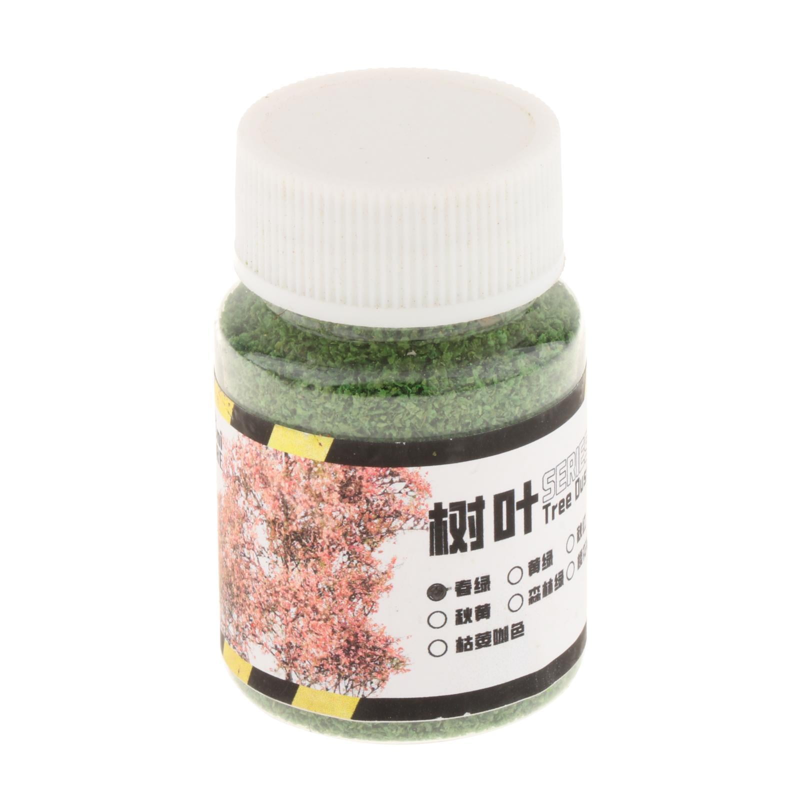 Almencla 56ml Realistic Miniature Leaves, Model Scenery Leaf ...