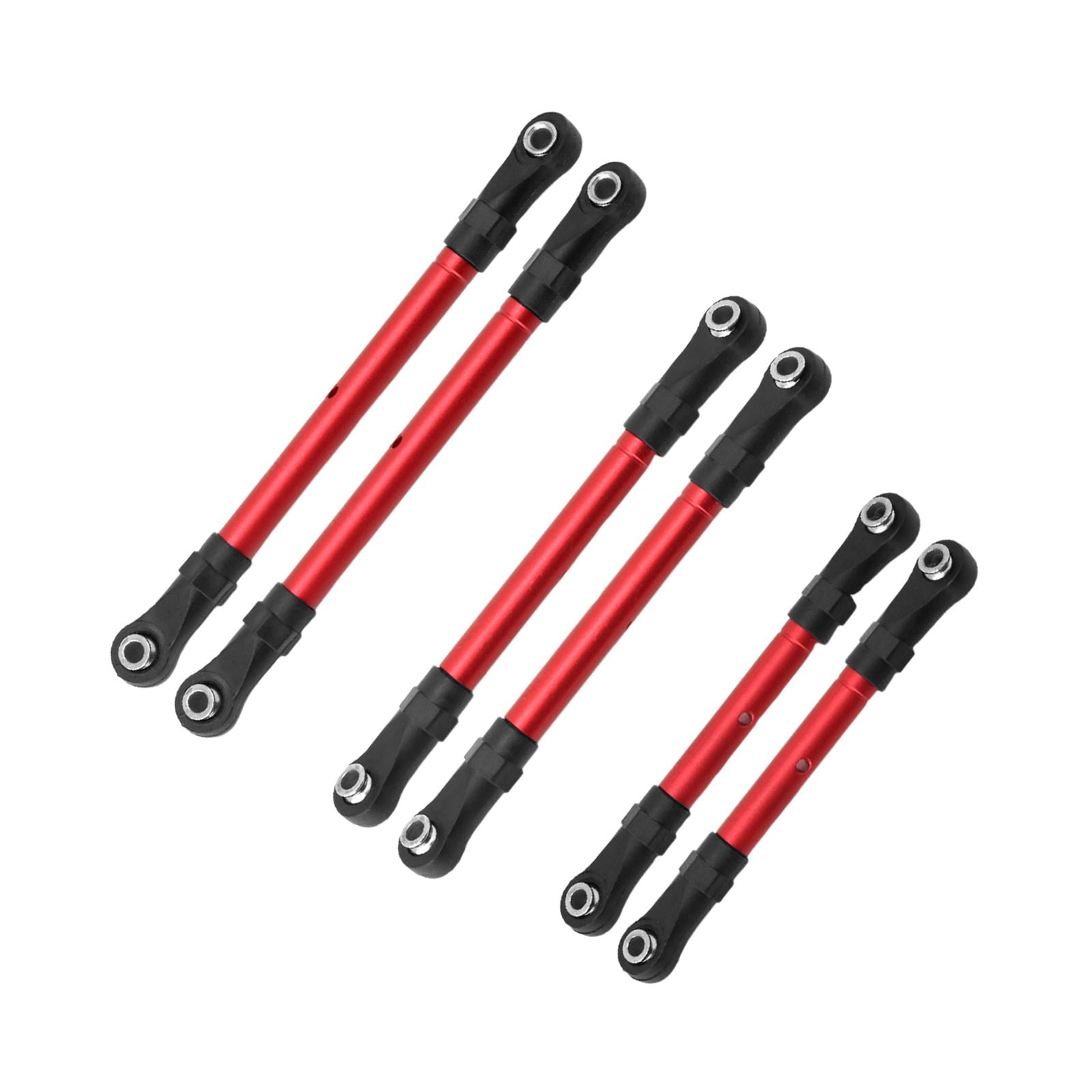Almencla 6x RC Pull Rod Steering Linkage Tie Rods Replaces Part, Servo ...
