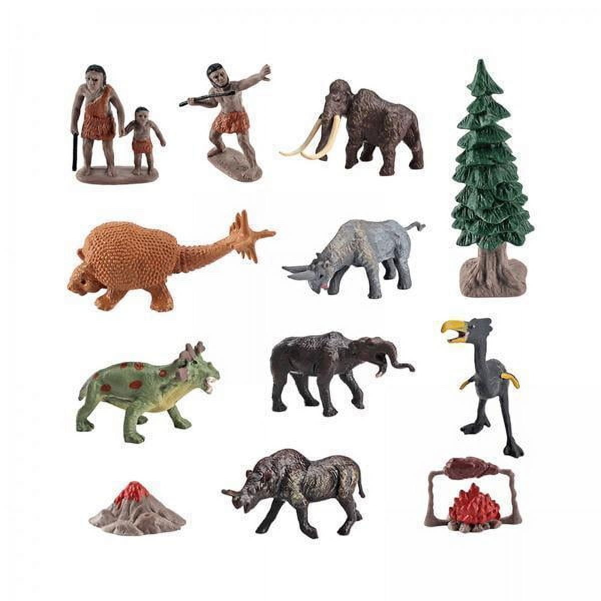 Almencla 6x12Pcs Mini Prehistoric Animal Model Holiday Present Ancient ...