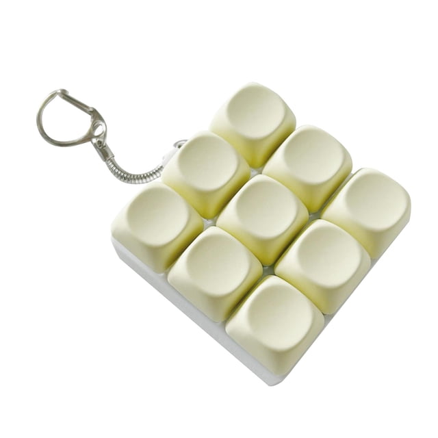 Almencla 9 Key Keyboard Keychain Mechanical Keypad for Birthday Gift ...