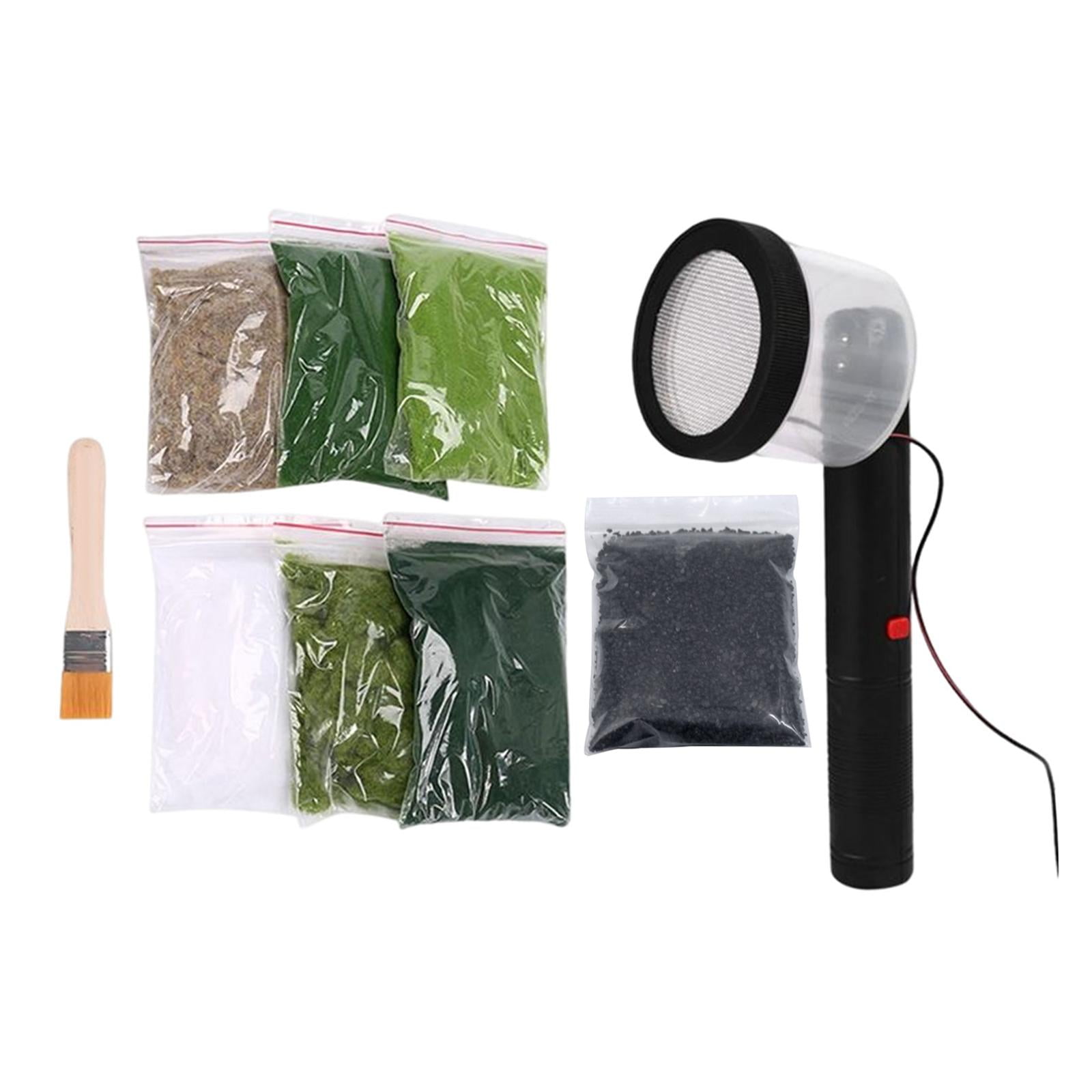 Almencla 9 Pieces Electrostatic Flocking Machine, Static Grass with ...