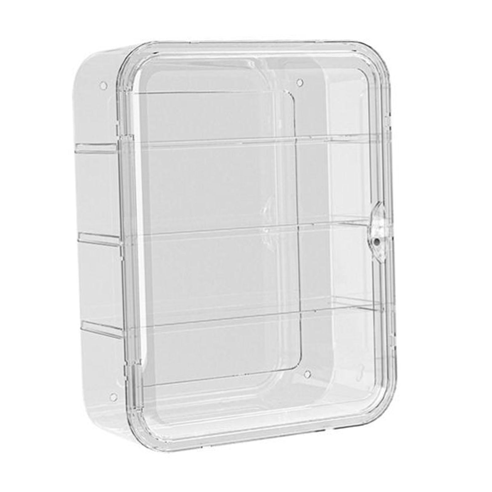 Almencla Acrylic Figure Storage Box Toy Collection Showcase Transparent ...