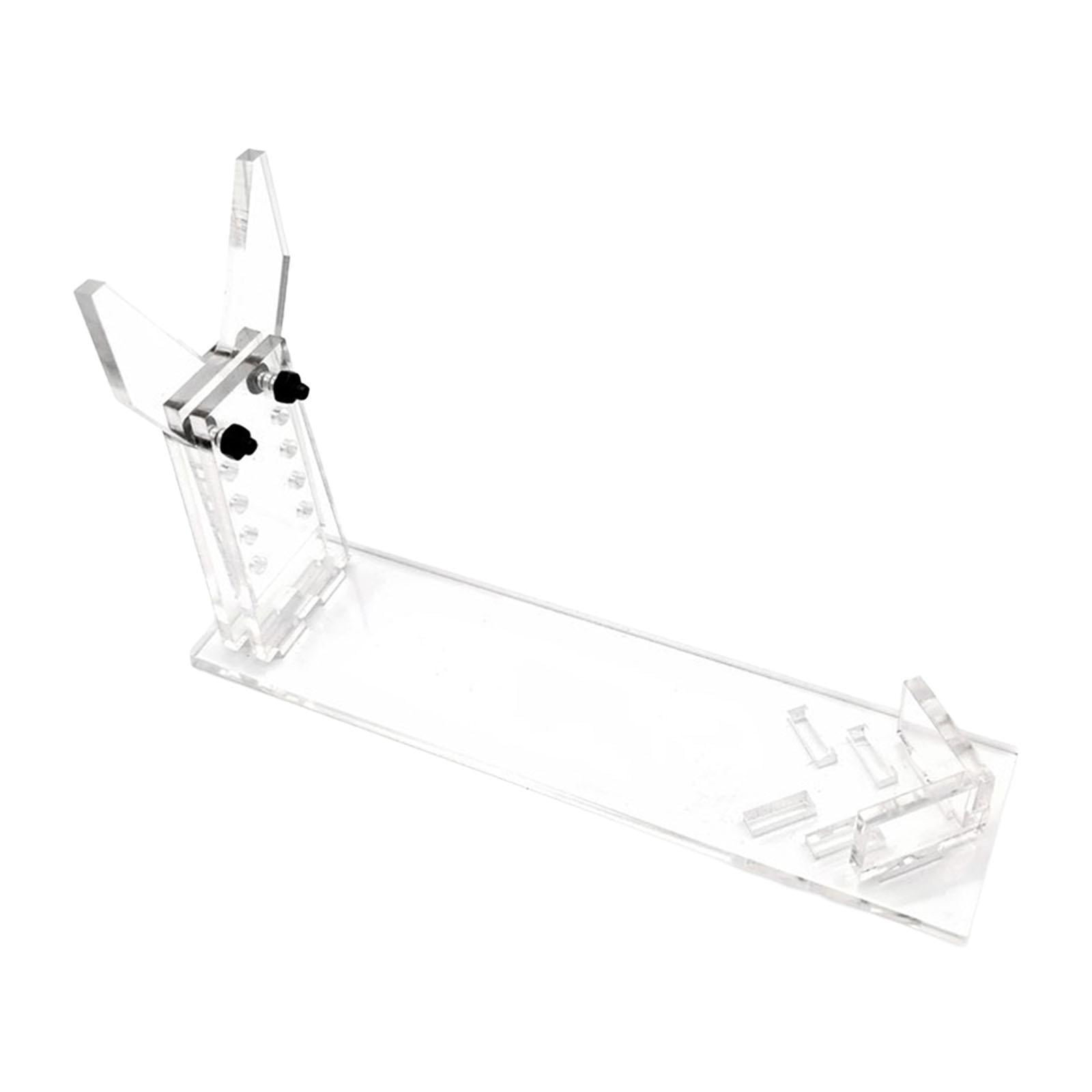 Almencla Acrylic Toy Display Stand Rack Adjustable Storage Rack for ...