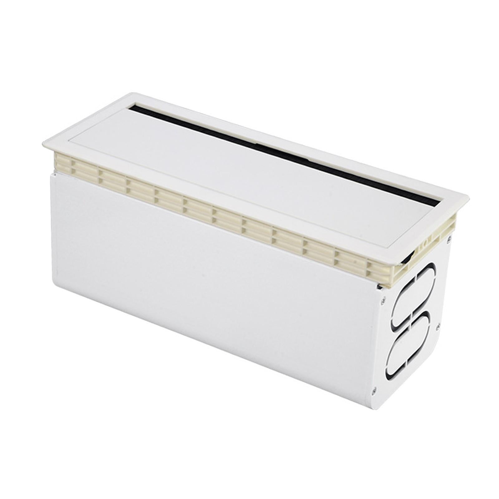 Almencla Aluminum Desk Cable Grommet Cable Management Box Multipurpose ...