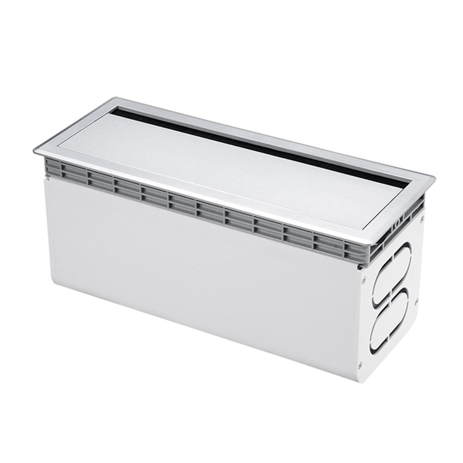 Almencla Aluminum Desk Cable Grommet Cable Management Box Multipurpose ...