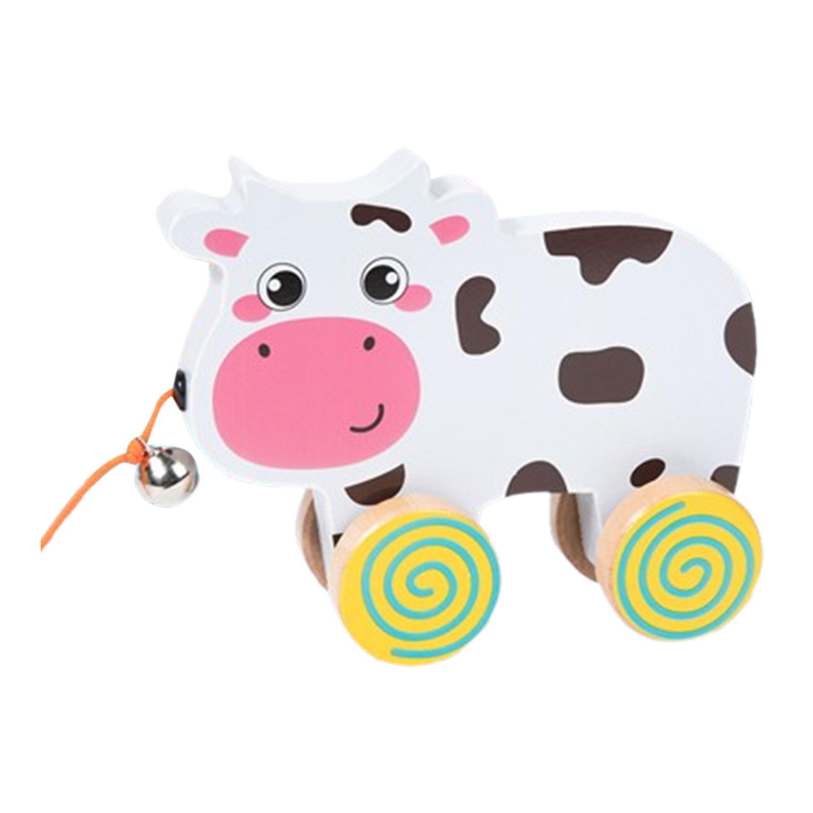 Almencla Baby Pull Along Toy, Animal Push and Pull Along Toys, Easy to ...