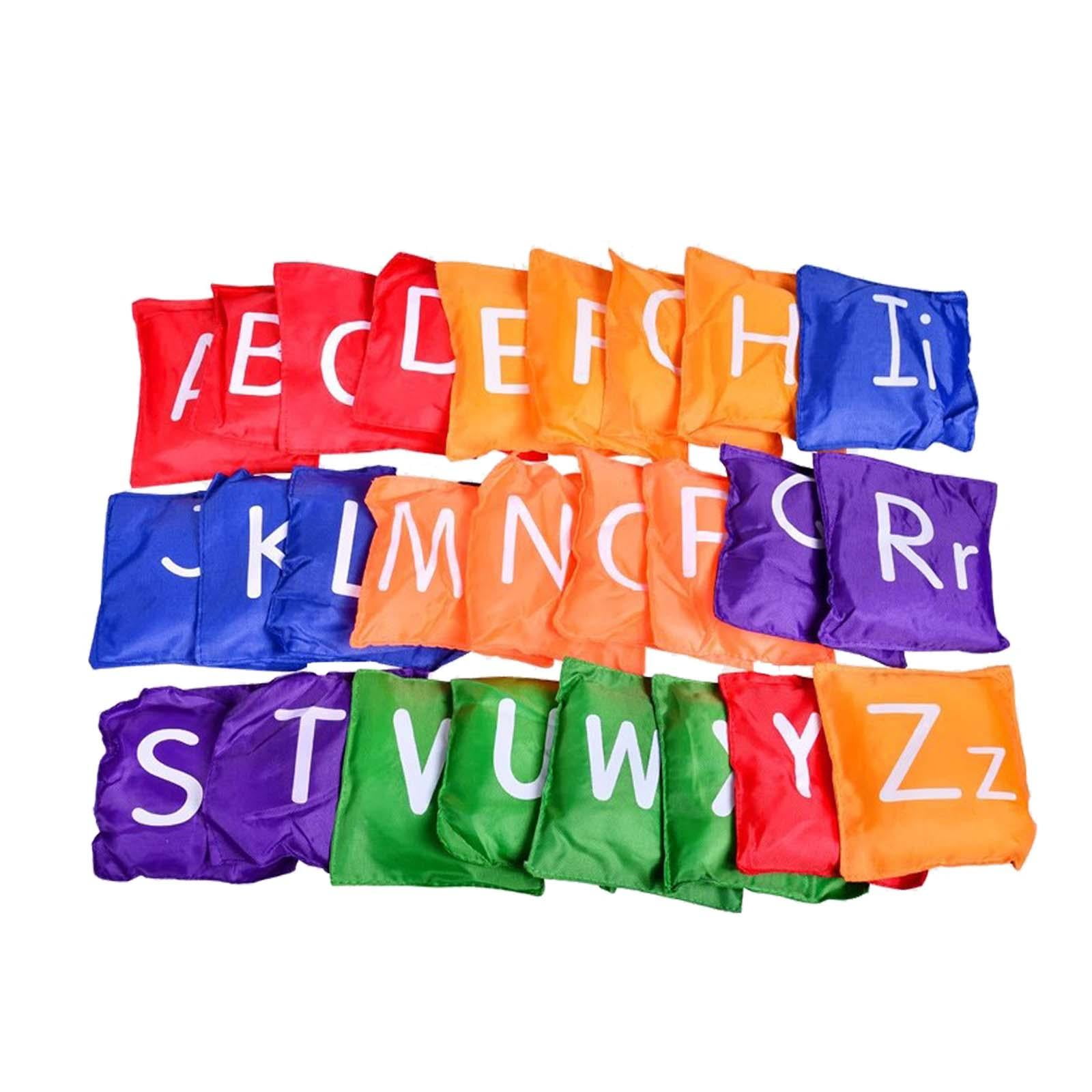 Almencla Beanbag Game Set Kids Throwing Bean Bags Fun Colorful Shapes ...