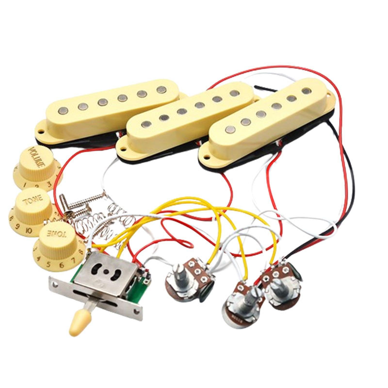 Almencla Bridge Pickup Guitar Pickup Complete Line Circuit Passive ...