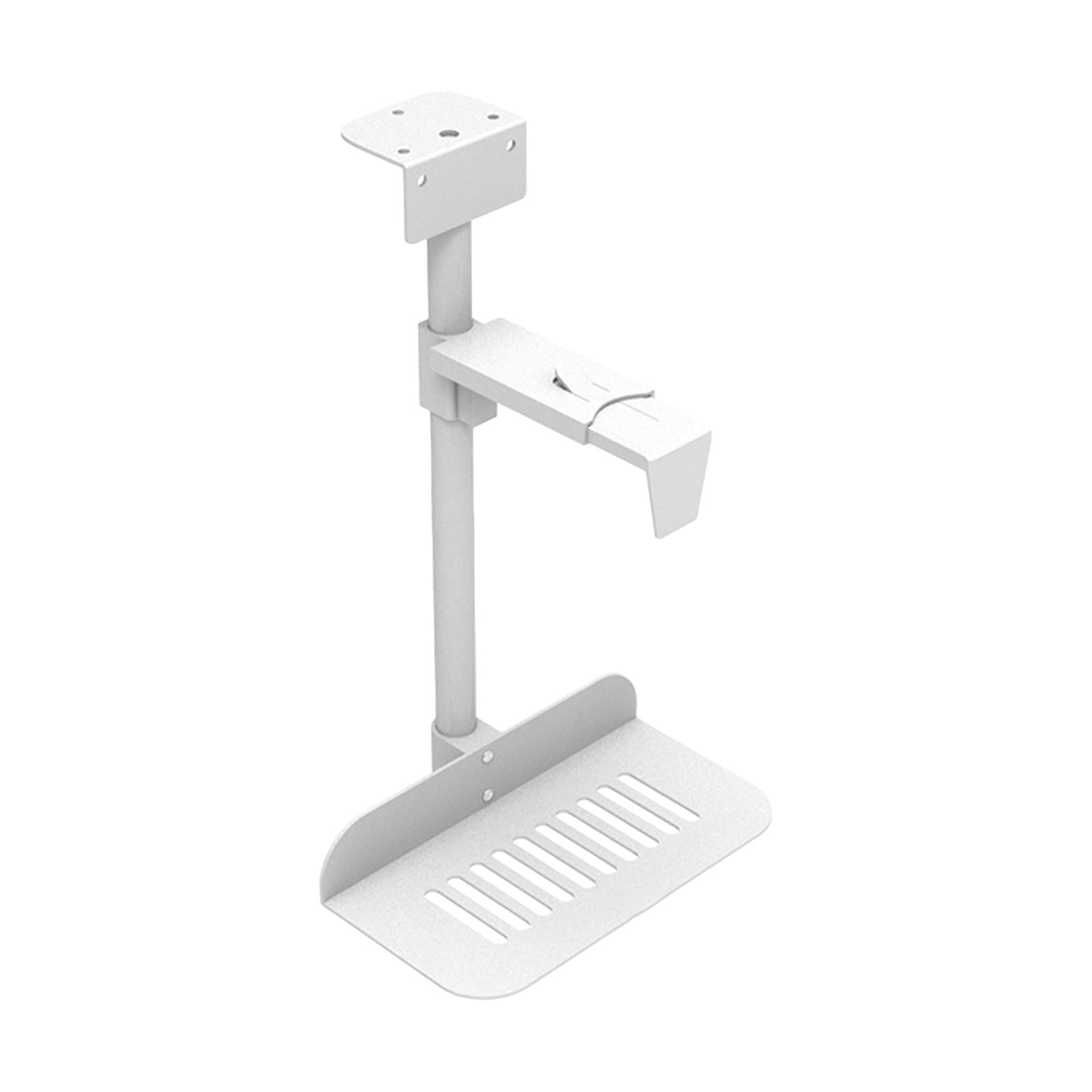 Almencla CPU under Desk Mount Bracket Computer Case Holder Steel Wall ...