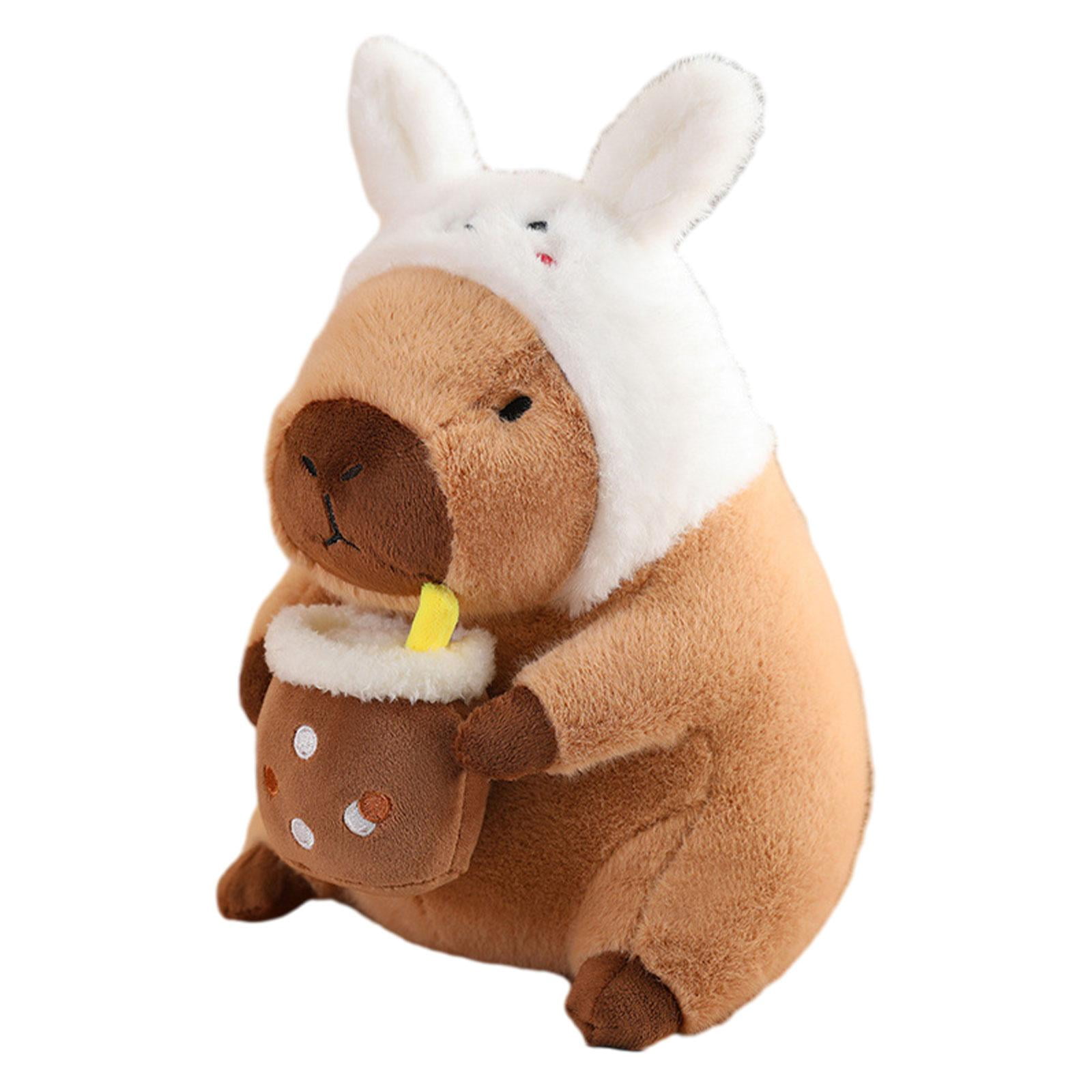 Almencla Capybara Plush Toy Capybara Stuffed Toy Comfortable ...