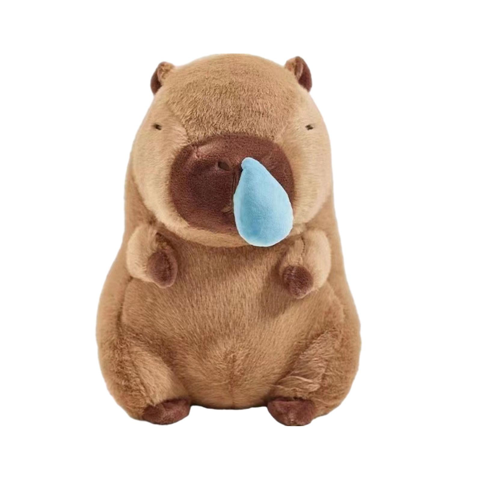 Almencla Capybara Plush Toy Cute Capybara Stuffed Animal with Pullable ...