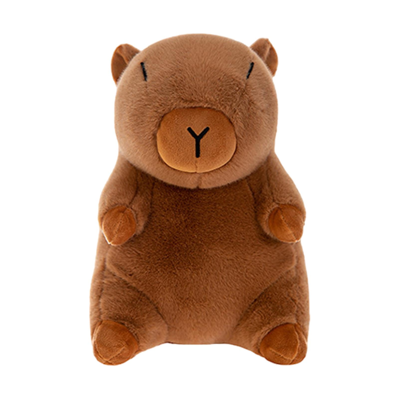 Almencla Capybara Plush Toy Plush Capybara Doll, Hugging,Realistic ...