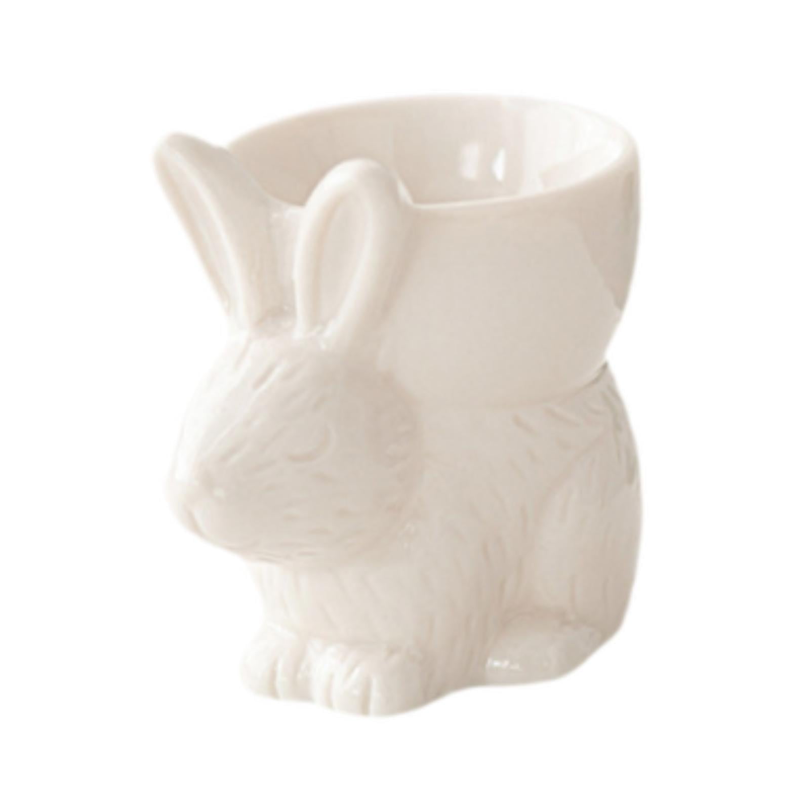 Almencla Ceramic Egg Cup Dinner Lunch Display Kitchen Utensils Easter ...