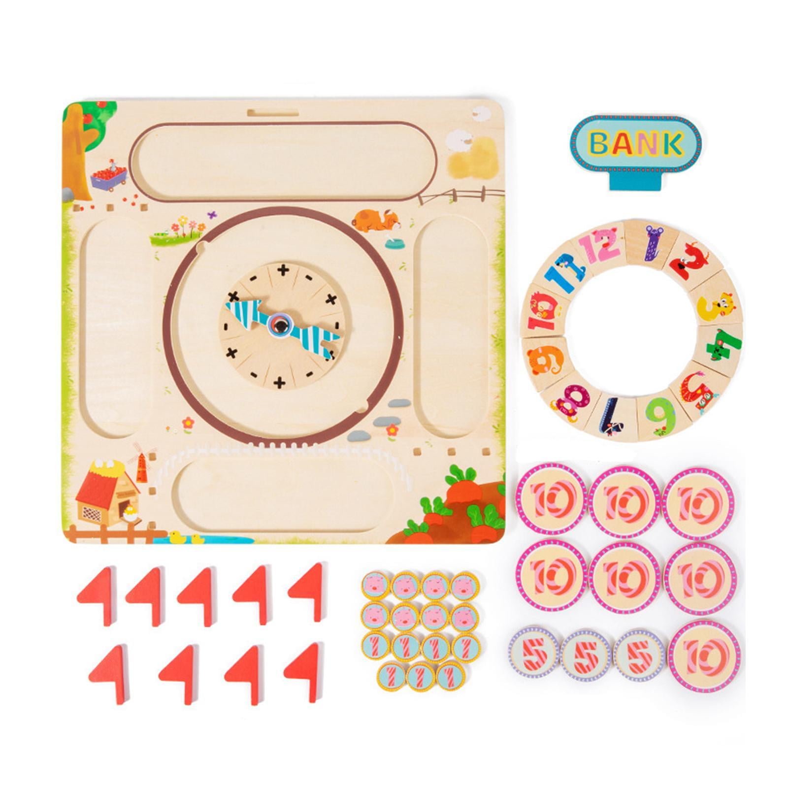Almencla Children Math Games,Educational Math Board Game for Kids ...