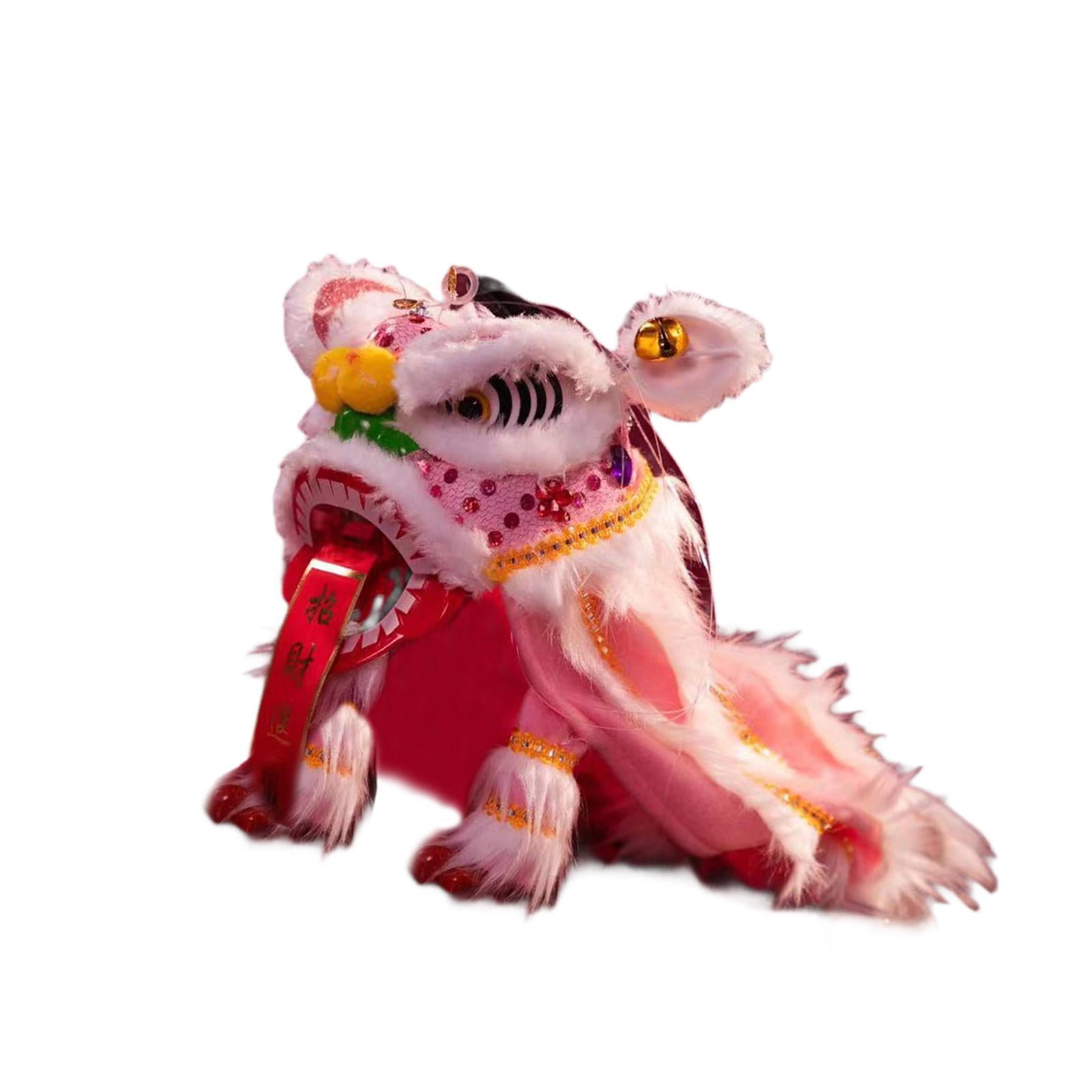 Almencla Chinese Marionette Lion Toy,String Lion Dance Puppet Handmade ...