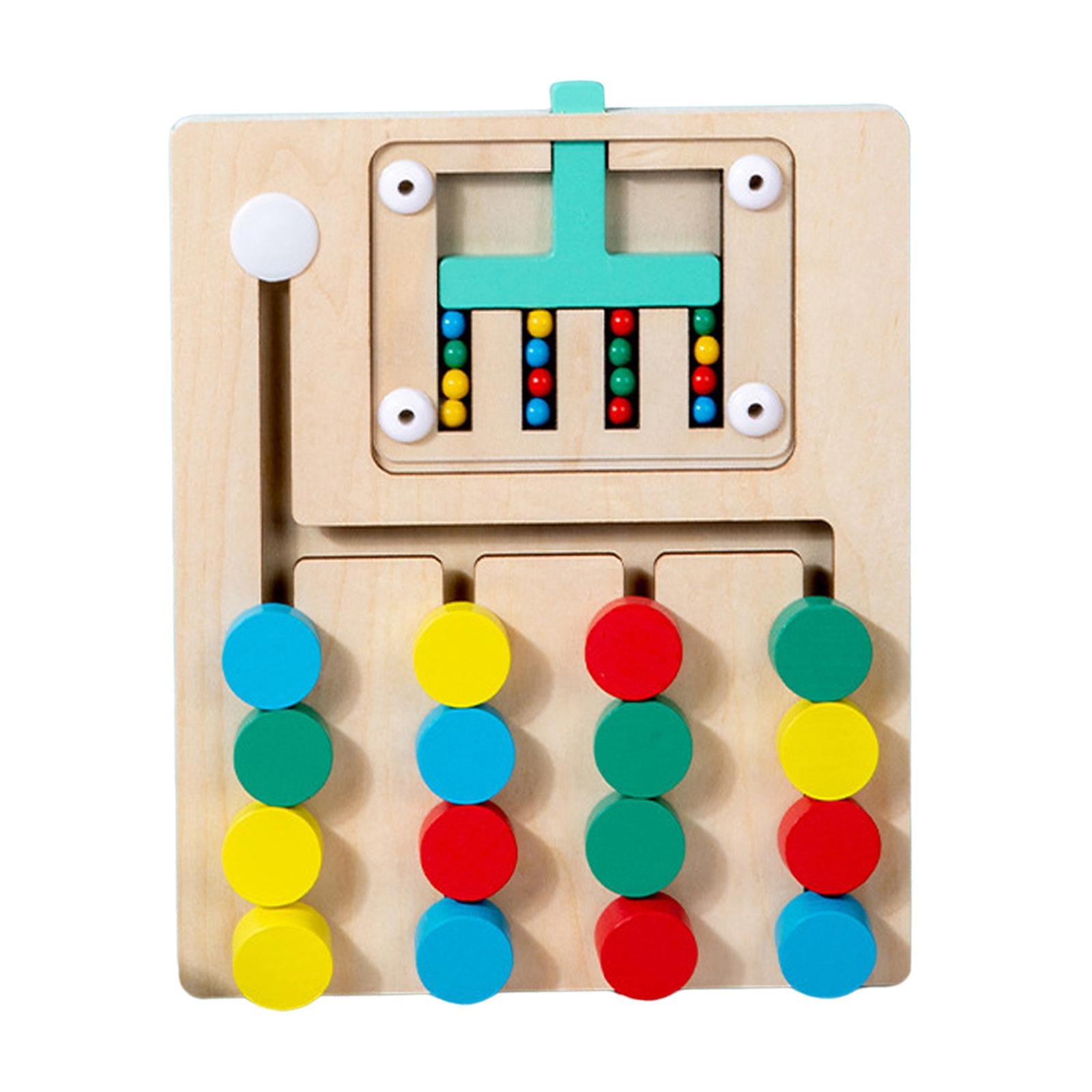 Almencla Color Matching Slide Puzzle Toy Logical Game Develops Fine ...