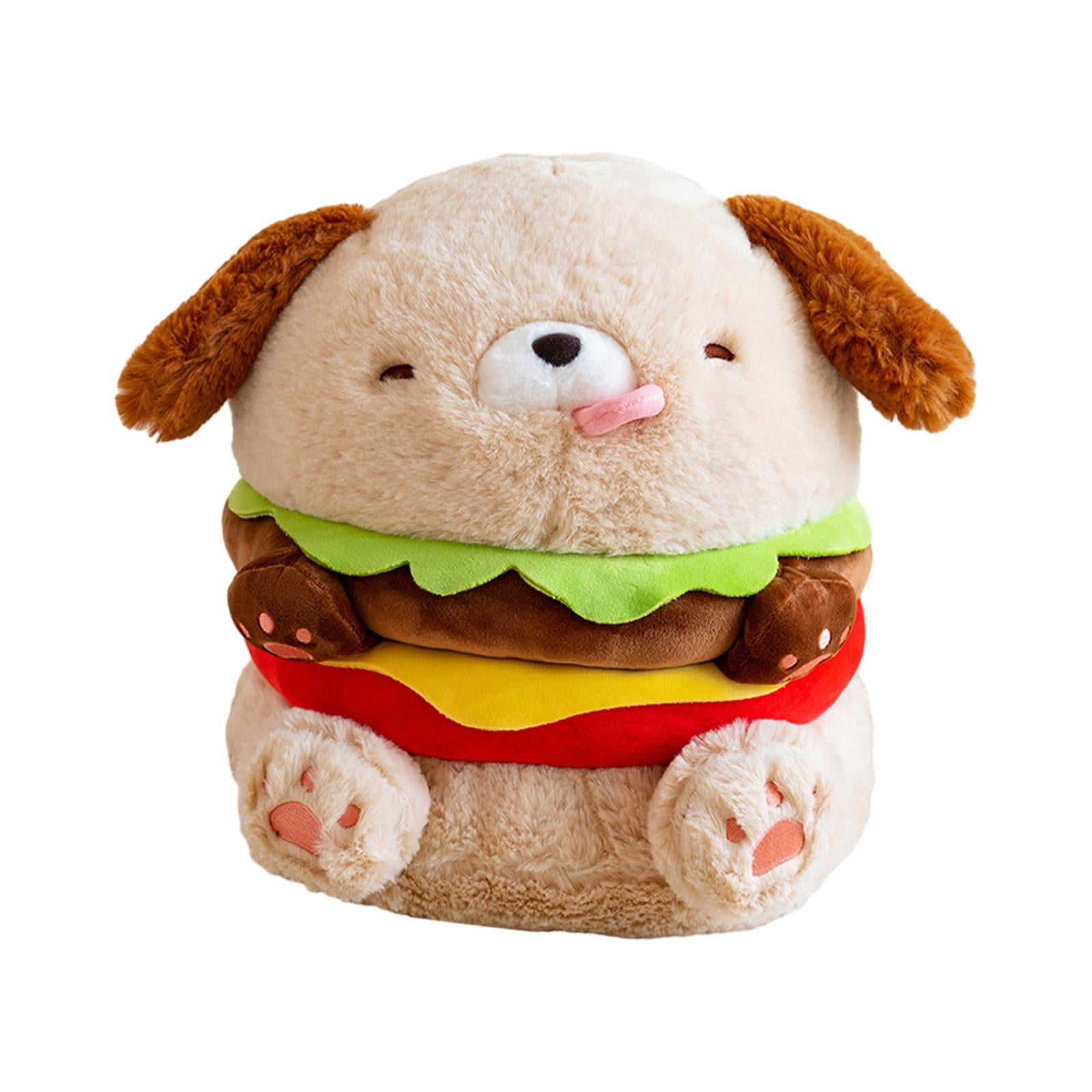Almencla Cute Food Dog Plush Collection Plush Dog Toy Realistic ...