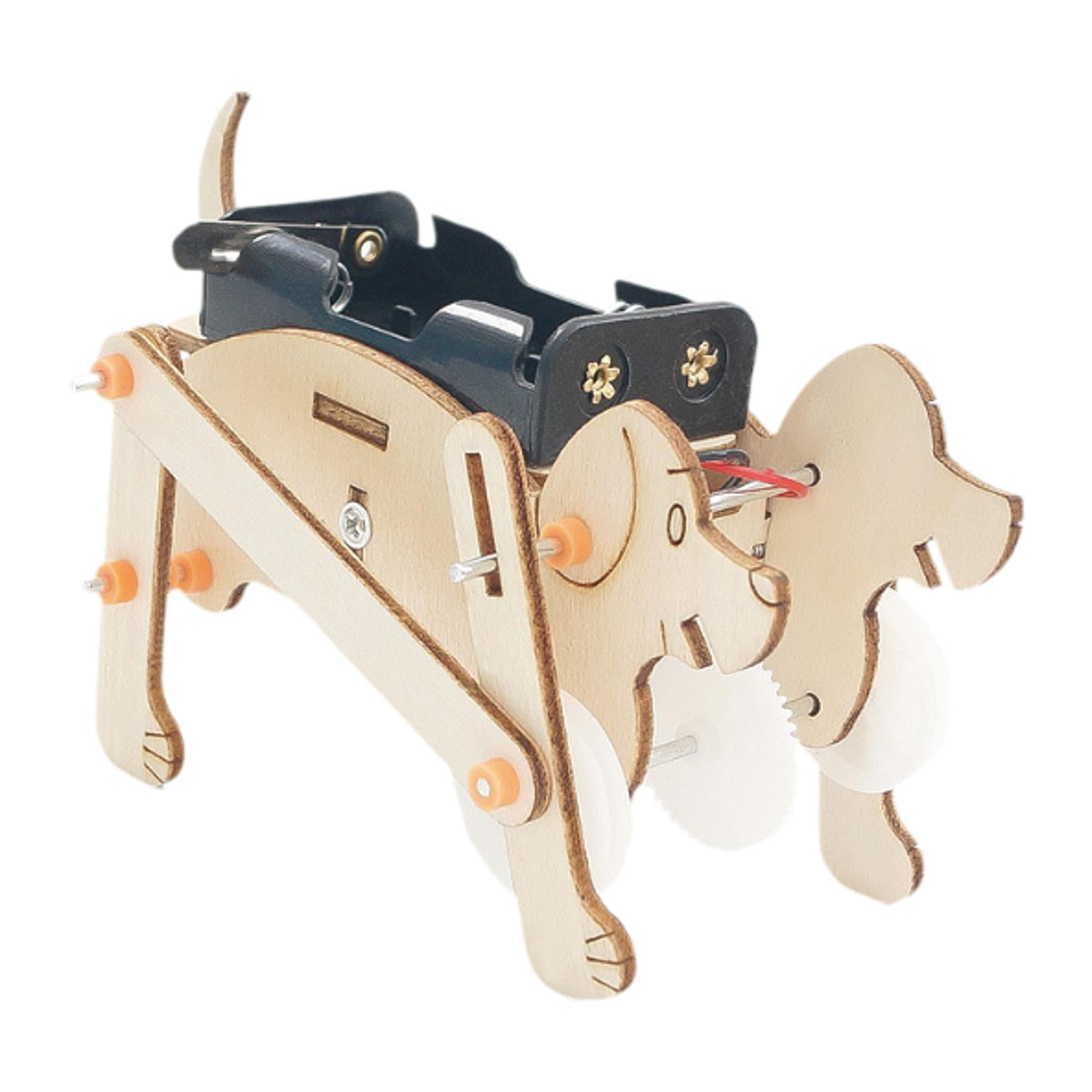 Almencla DIY Mini Mechanical Dog Toy Experiment Project Kits DIY Hands ...