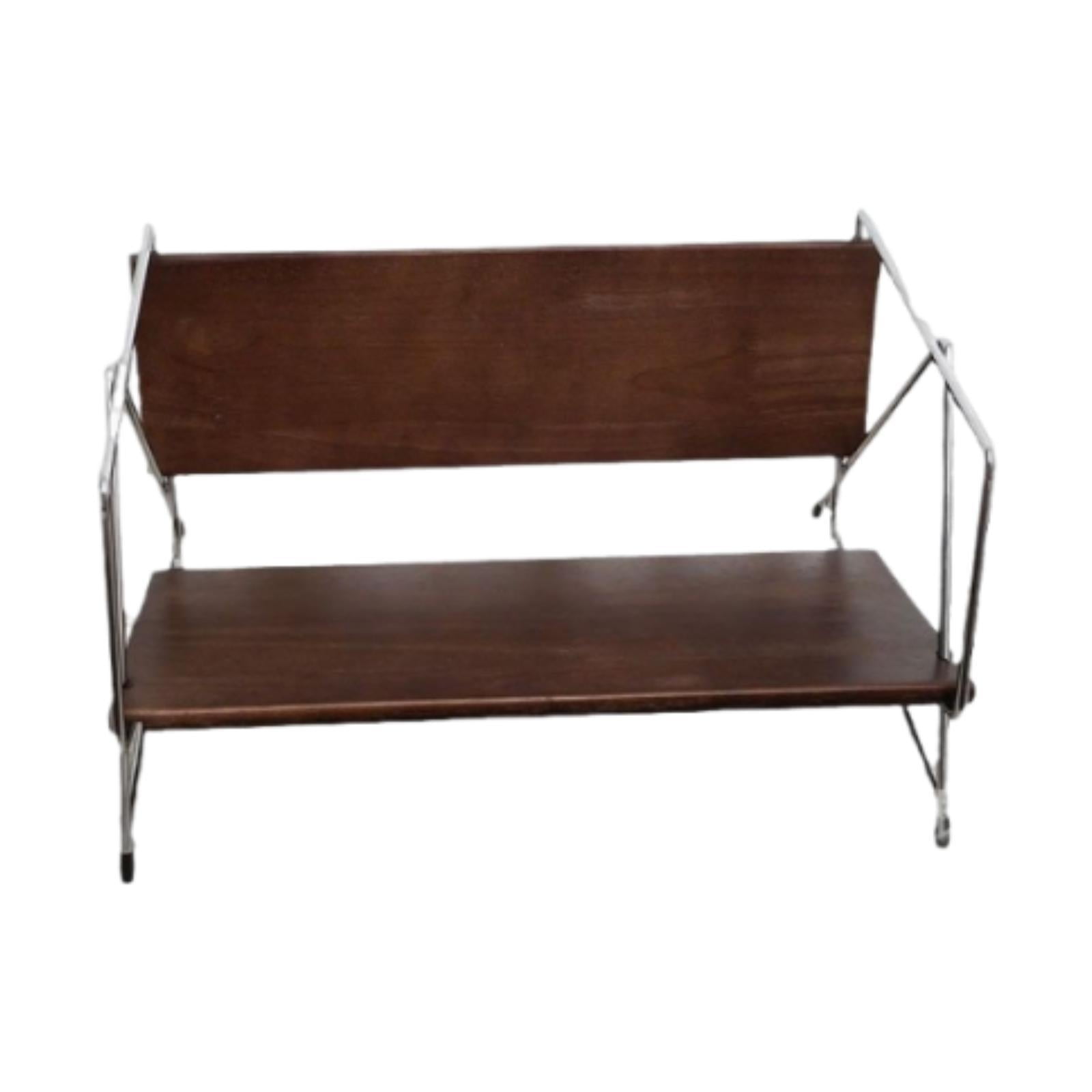 Almencla Desk Book Shelf Record Player Stand for Kids Room Dorm Hallway ...