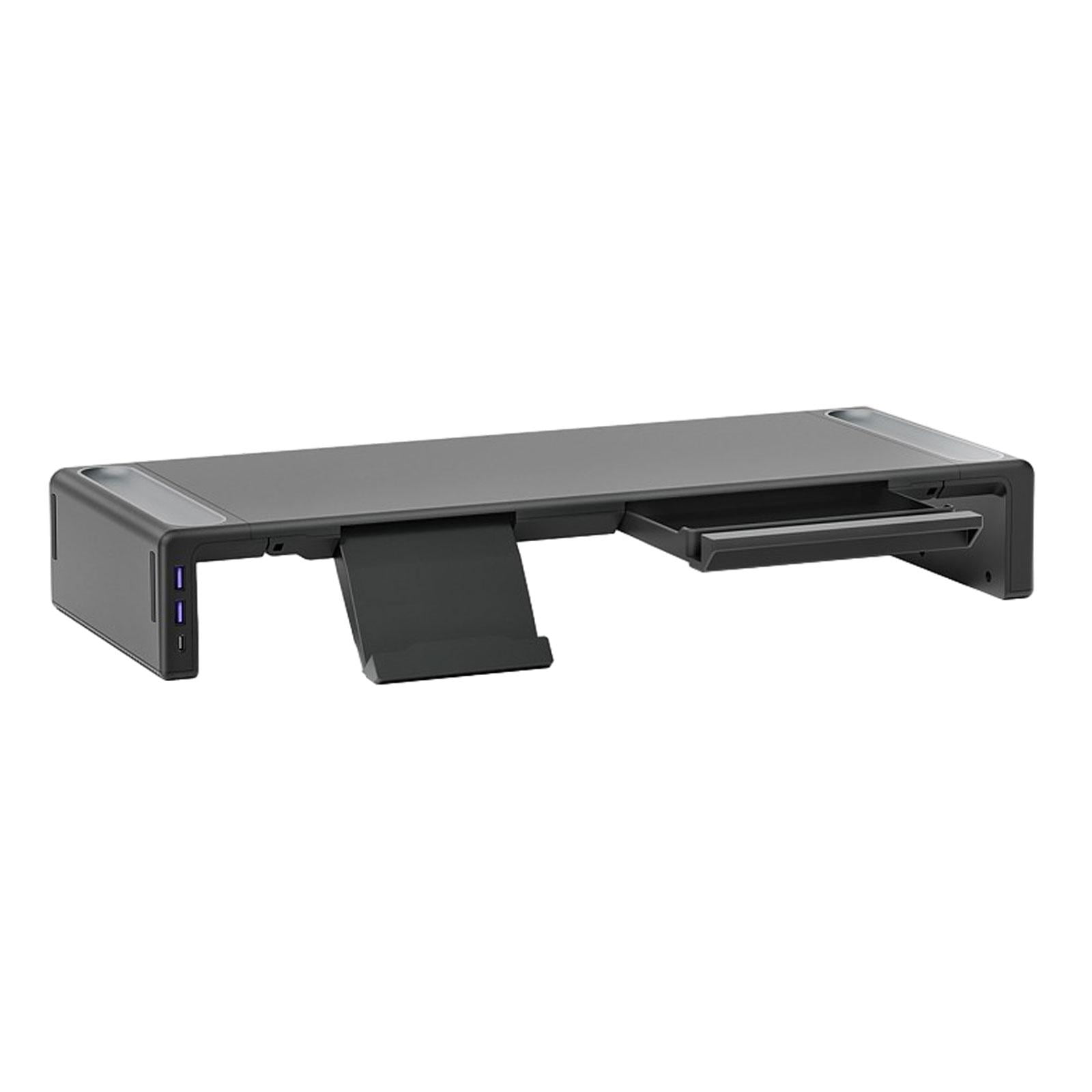 Almencla Desktop Monitor Stand Riser Laptop Riser Ergonomic Computer ...
