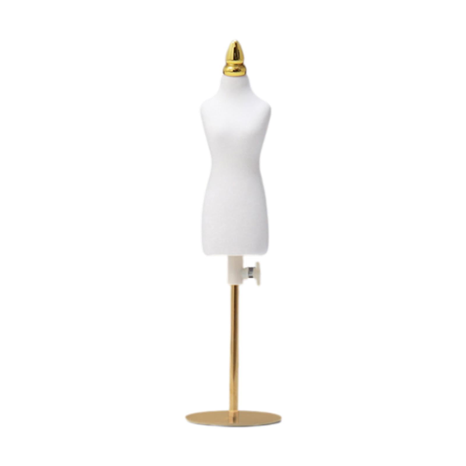 Almencla Doll Dress Form Sewing Mannequin Dress Display Torso Decor ...