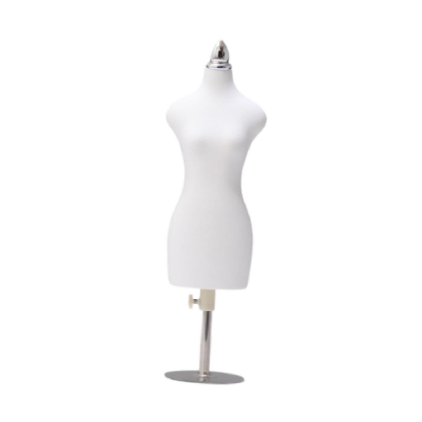 Almencla Doll Dress Form Sewing Mannequin Dress Display Torso Decor ...