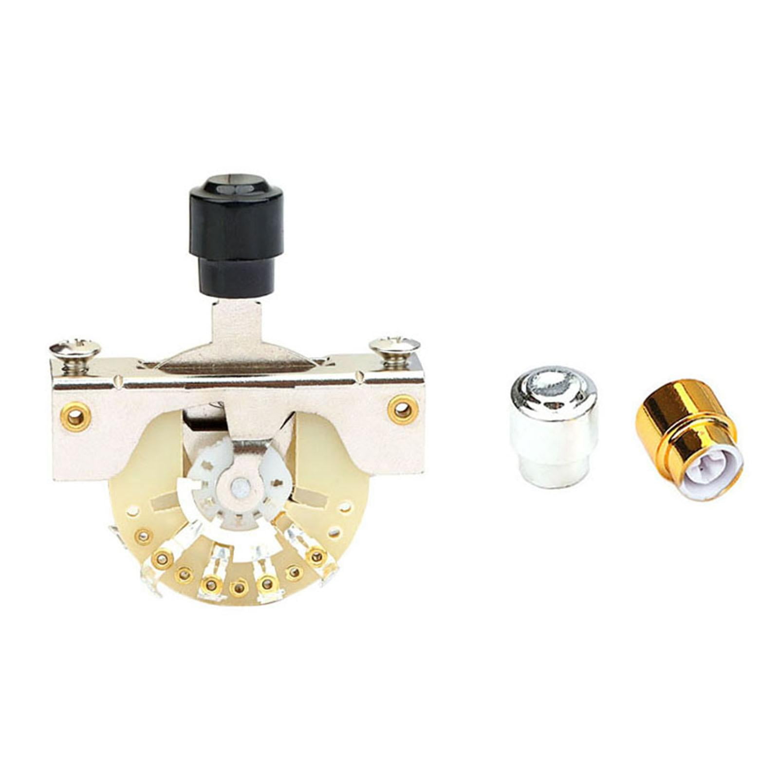 Almencla Electric Guitar Pickup Selector Switch with Switch Knob Tip ...