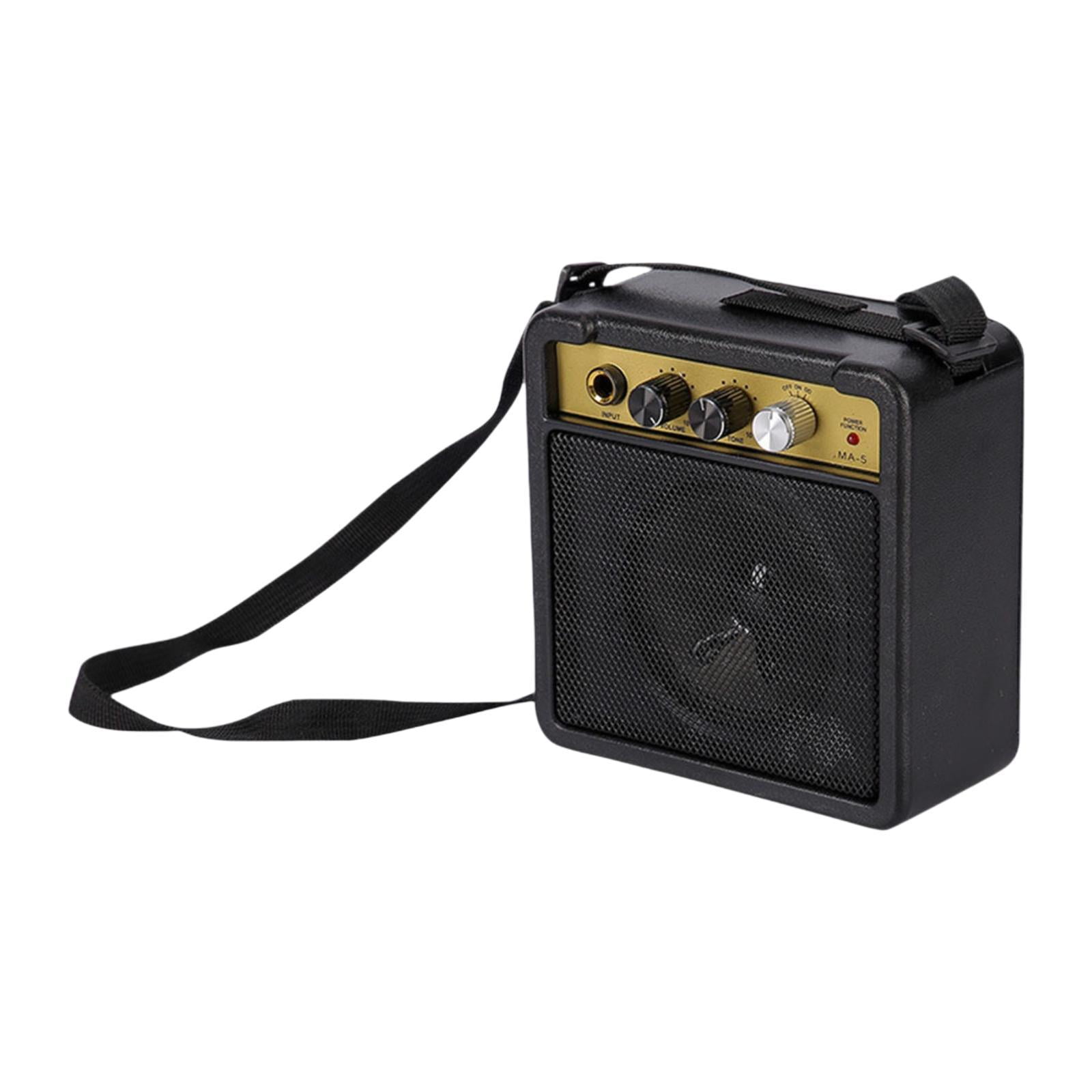 Almencla Electric Guitar Speaker Sound System Portable Practice Metal ...