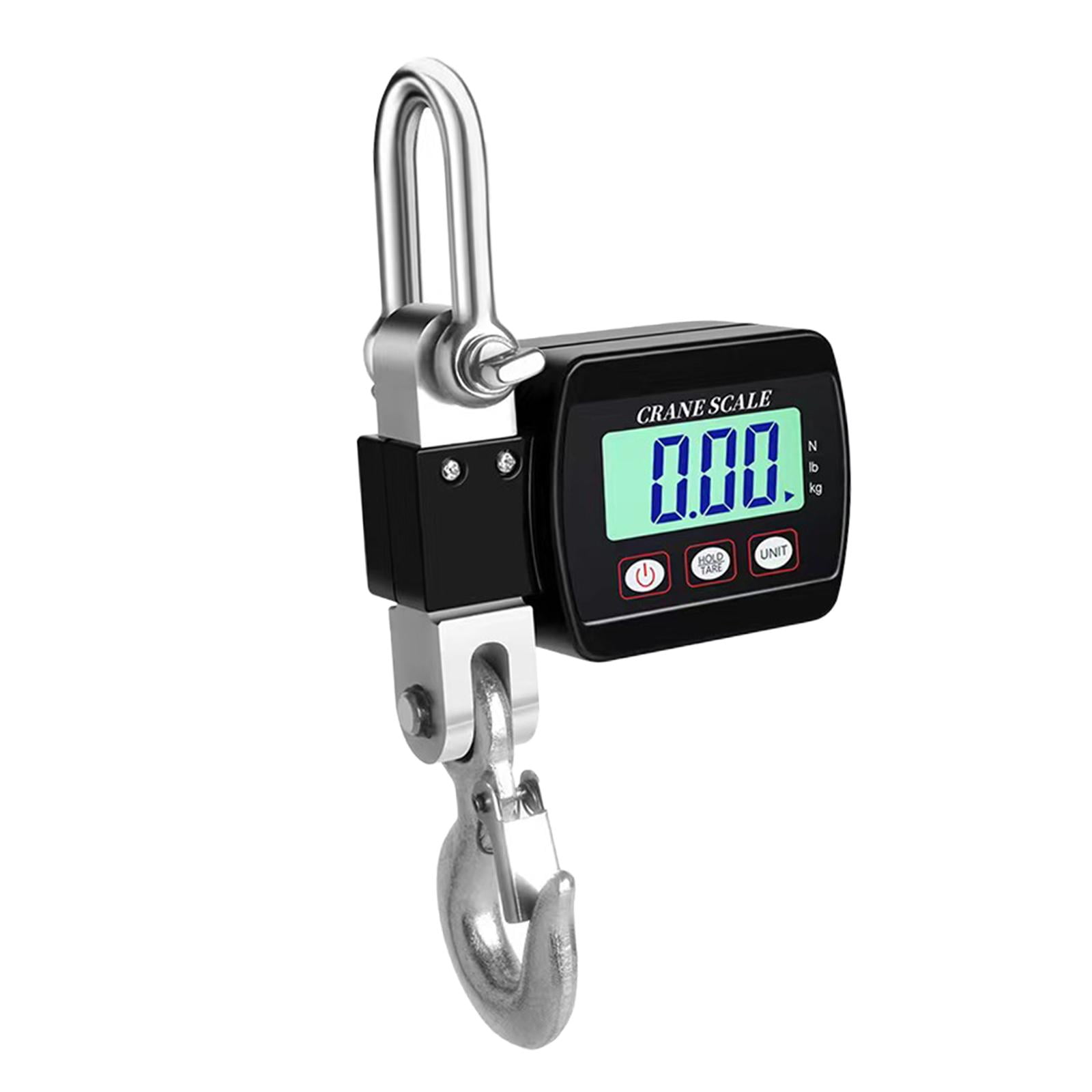 Almencla Electronic Hanging Crane Scale 0.05-500kg 3 Units Switchable ...