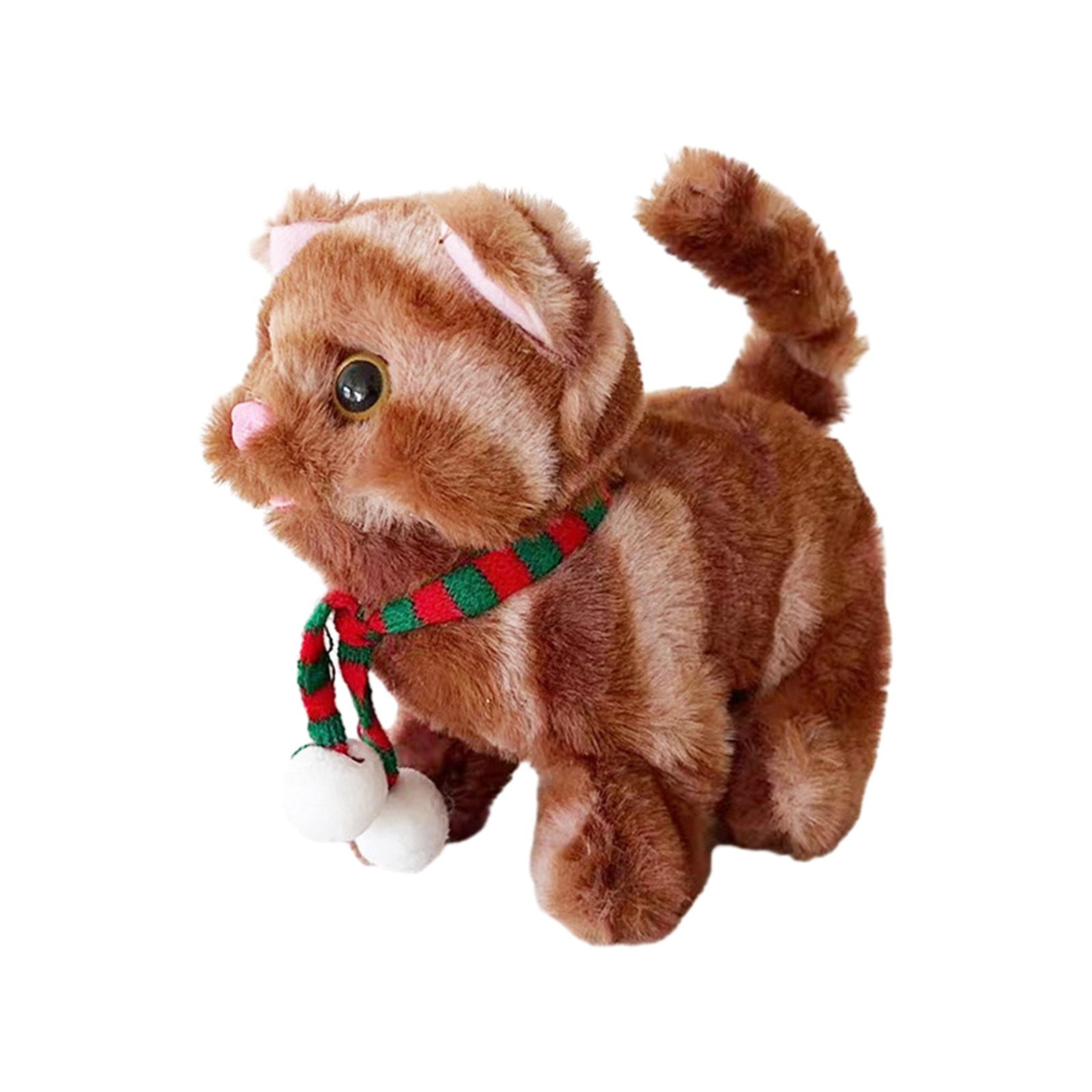 Almencla Electronic Plush Cat Toy Electronic Robot Cat Toys Electronic ...